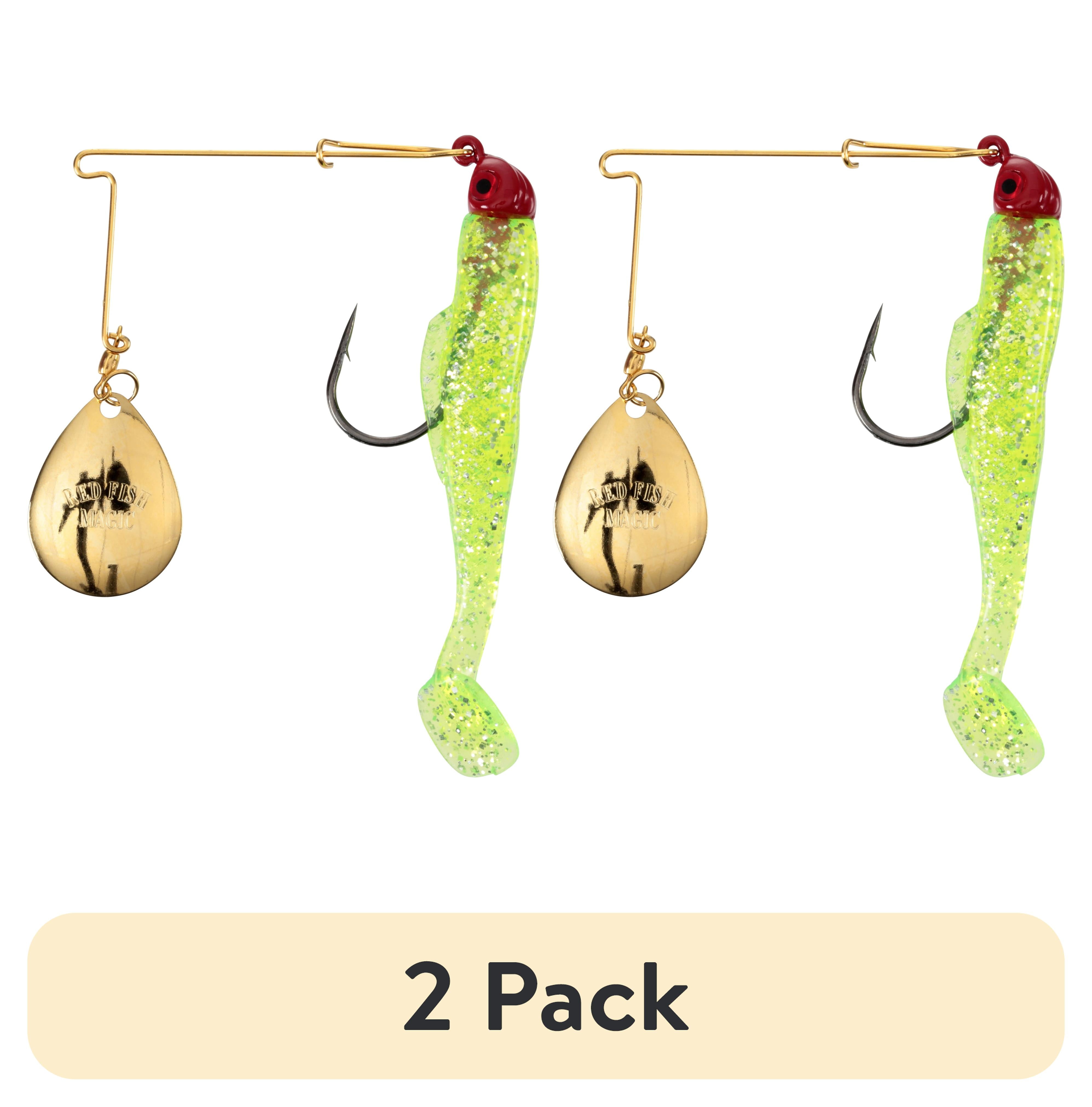 Strike King Redfish Magic 1/4 oz Spinnerbait Lure Chartreuse Silver ...