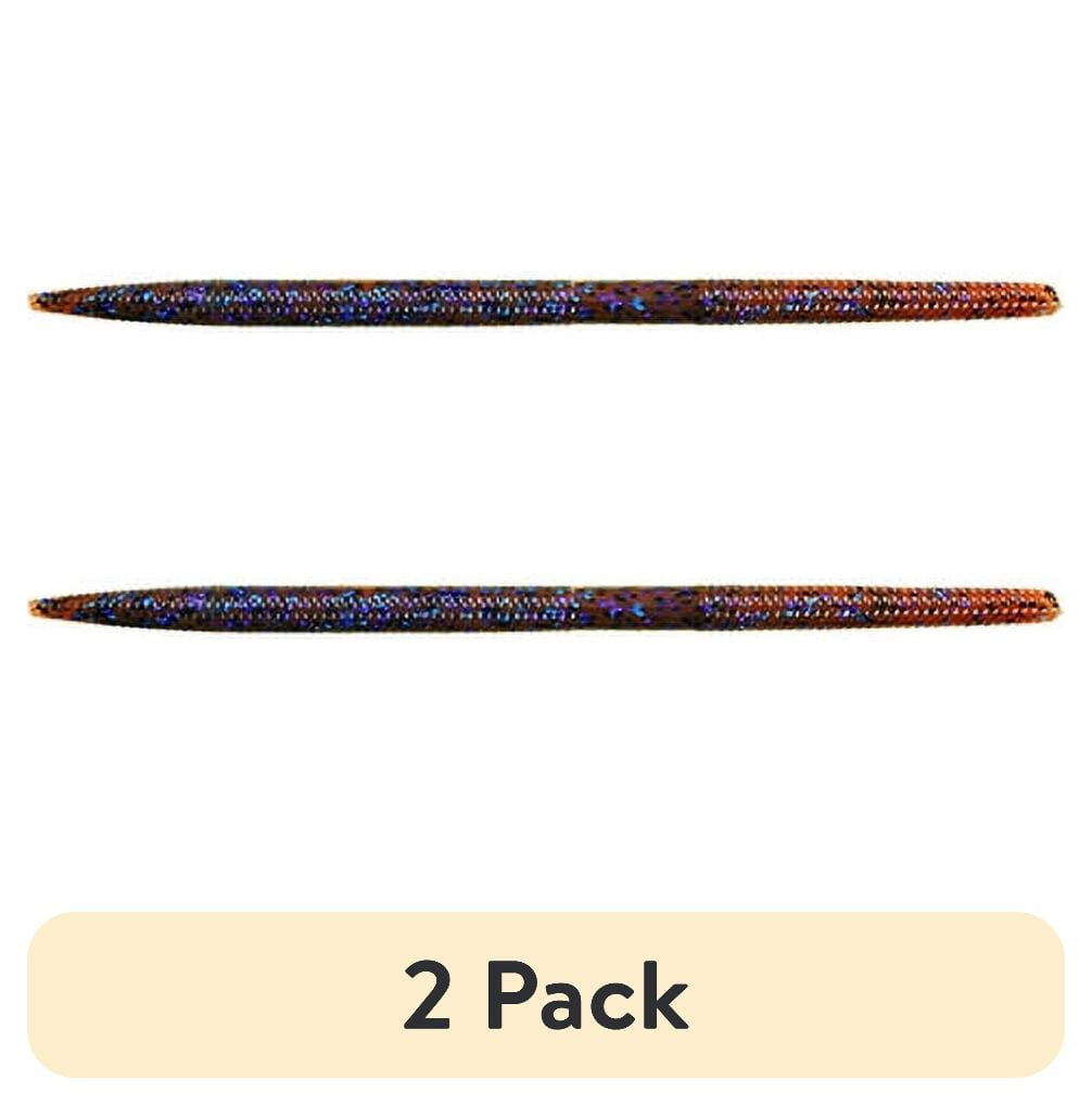 (2 pack) Strike King Shim-E-Stick Cinnamon Blue Soft Stick Bait Lure ...