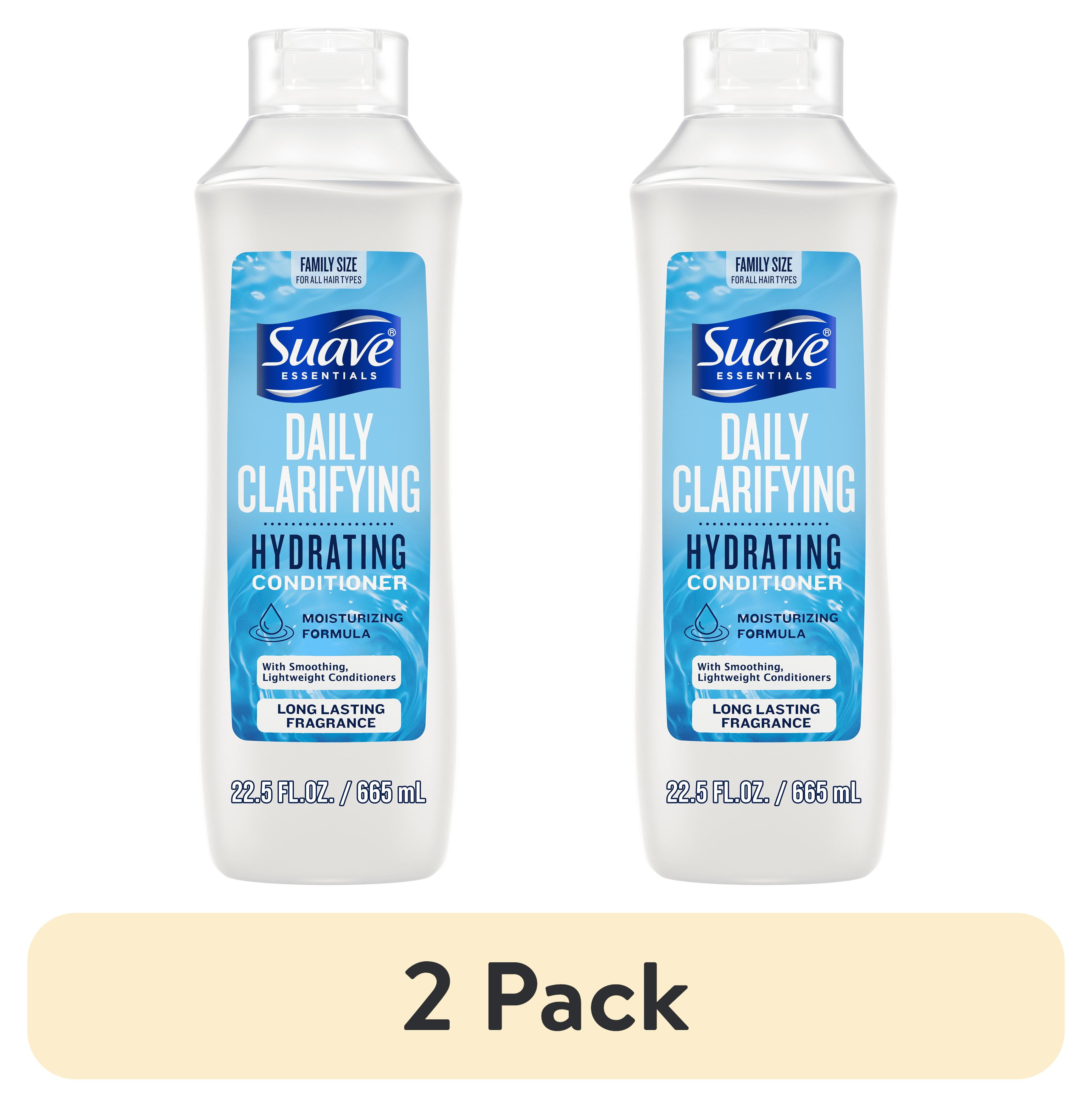 (2 pack) Suave Essentials Daily Clarifying & Hydrating Conditioner, 22. ...