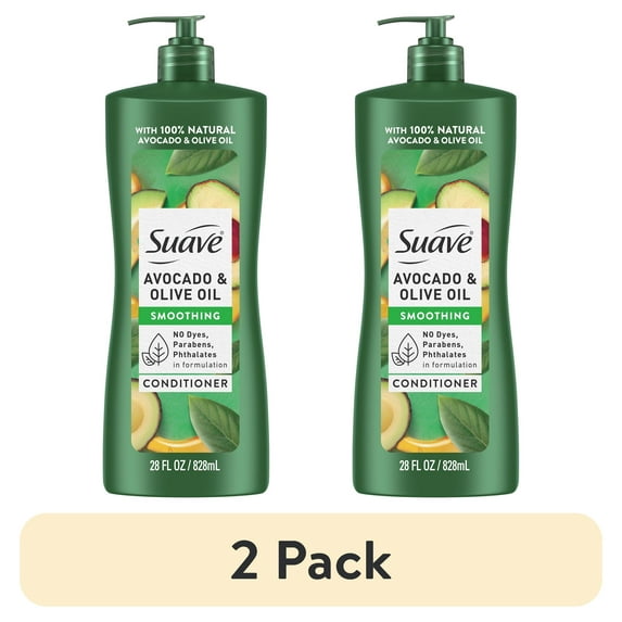 (2 pack) Suave Professionals Avocado & Olive Oil Conditioner with Pump ...