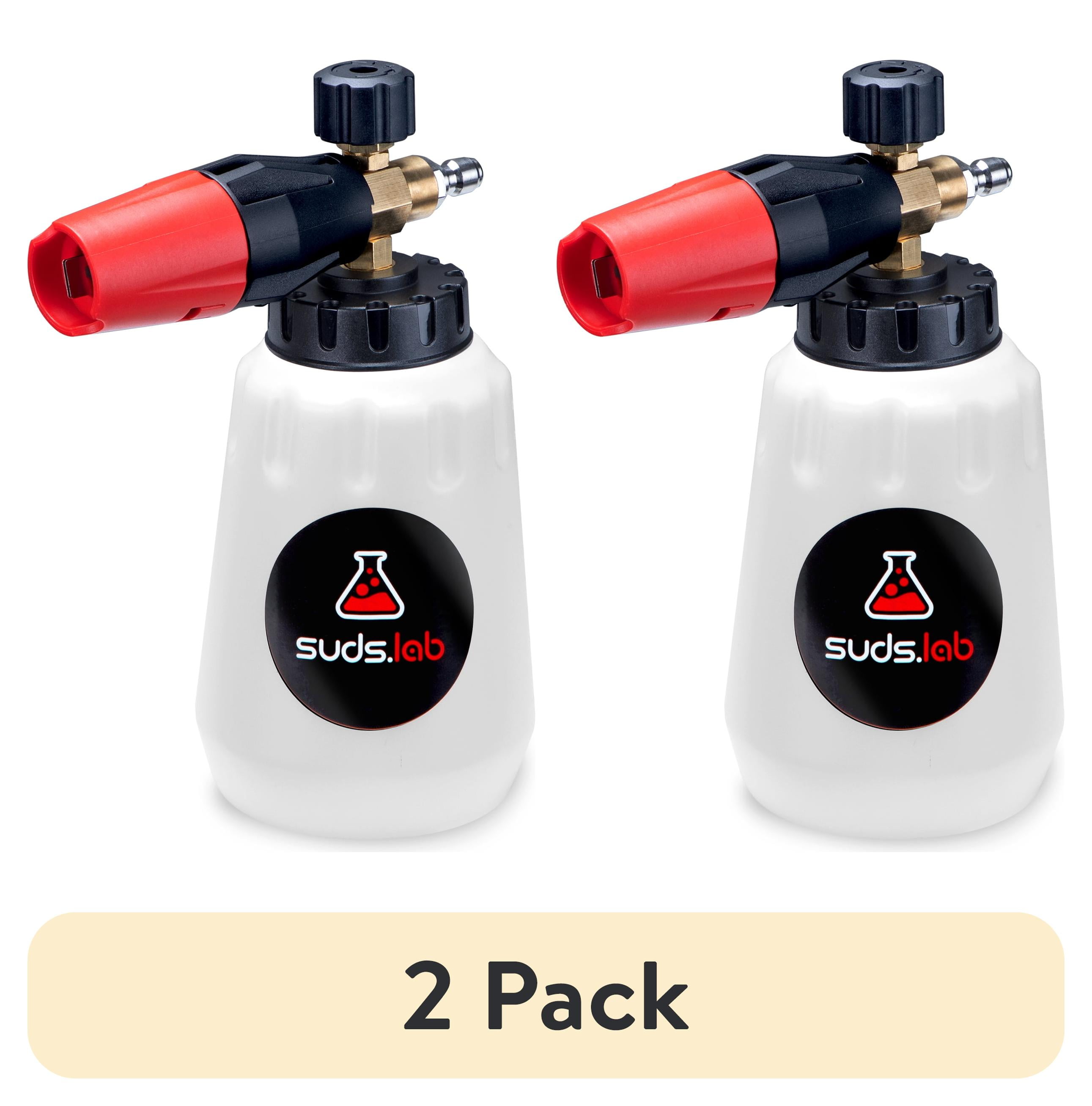 (2 pack) Suds Lab F1 Professional Foam Cannon Pressure Washer 32oz ...
