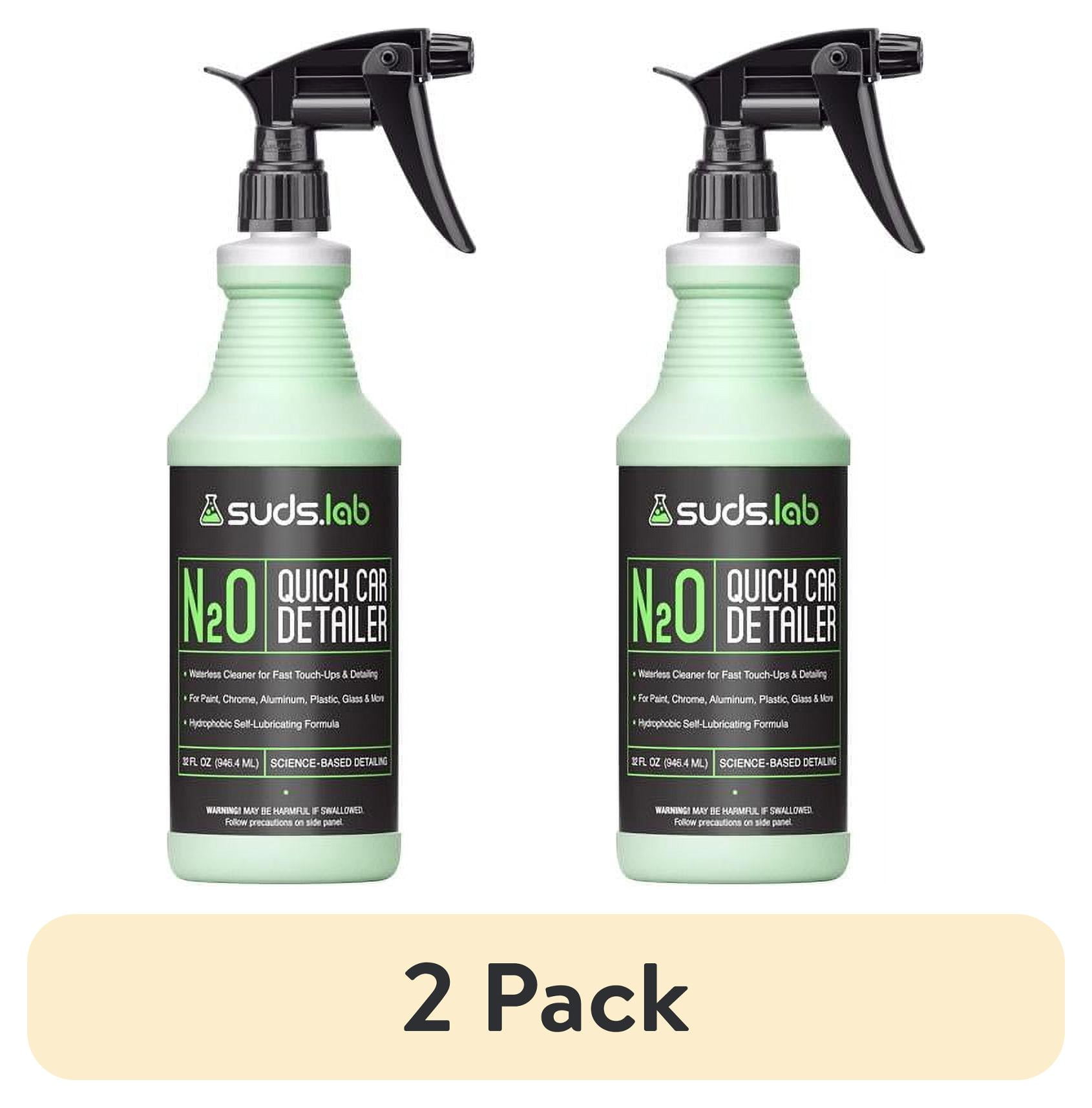 (2 pack) Suds Lab N2O Quick Car Detailer - 32 oz Bottle - Walmart.com