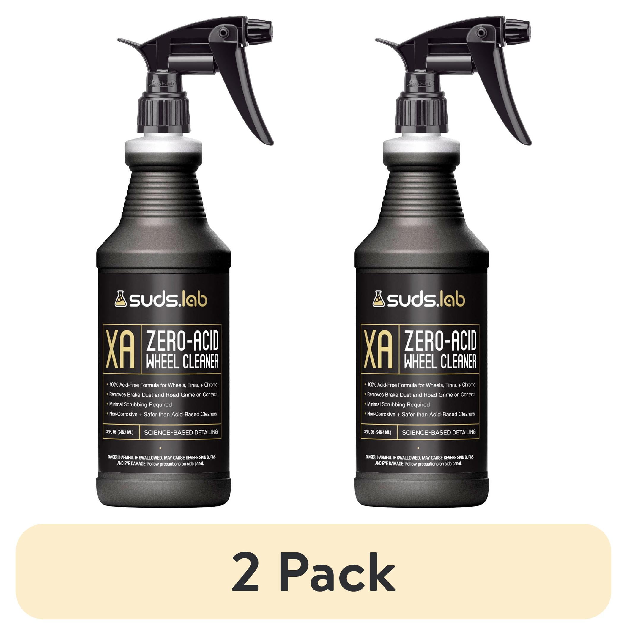 (2 pack) Suds Lab XA Zero-Acid Wheel Cleaner 32 oz. - Walmart.com