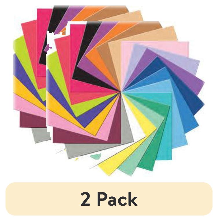 (2 pack) Sulphite Construction Paper - Walmart.com