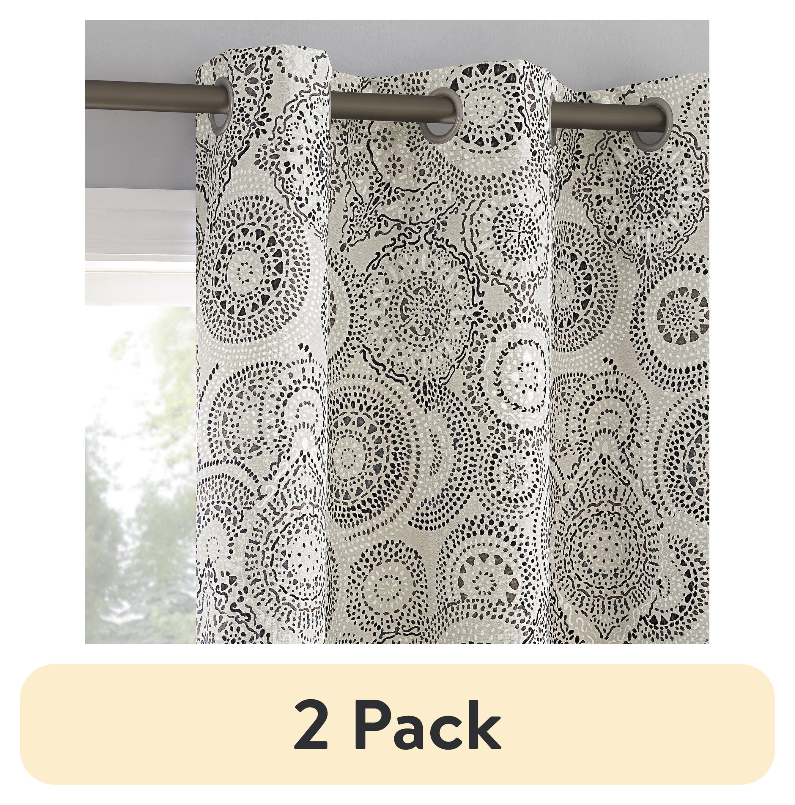 (2 pack) Sun Zero 2-Pack Arlo Textured Thermal Insulated Grommet ...