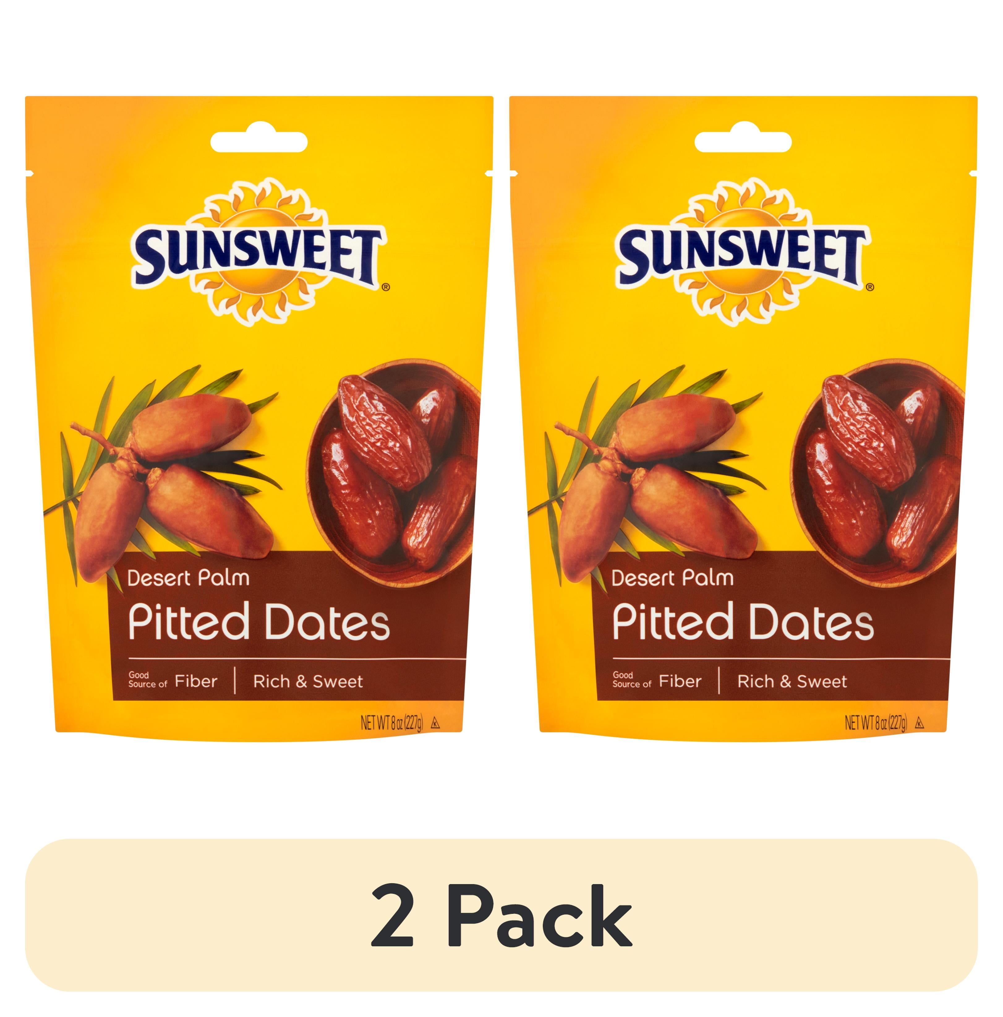 (2 pack) Sunsweet, Desert Palm Pitted, Dates, 8, oz - Walmart.com