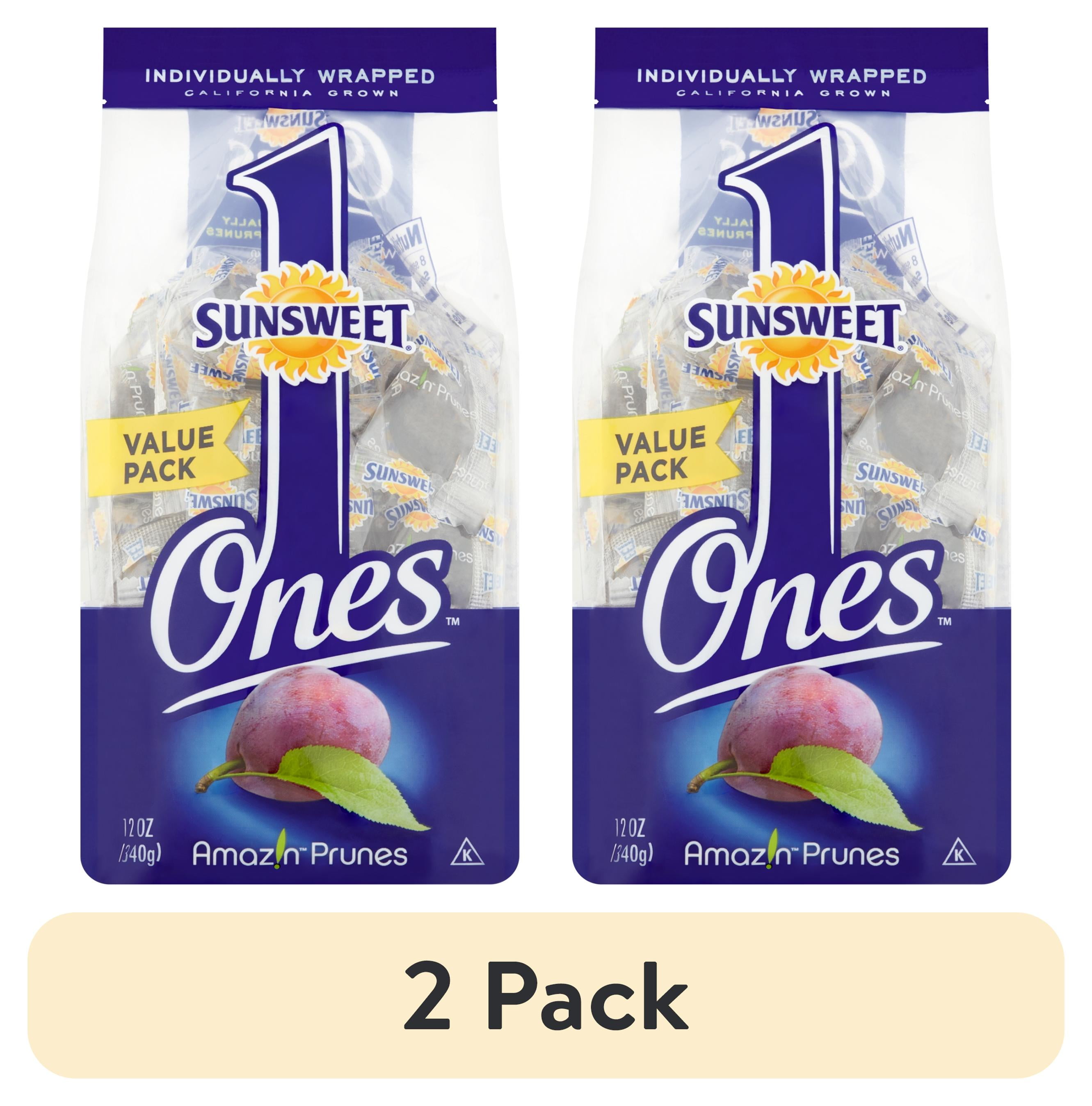 (2 pack) Sunsweet, Amaz!n, Ones, Prunes, 12, oz - Walmart.com