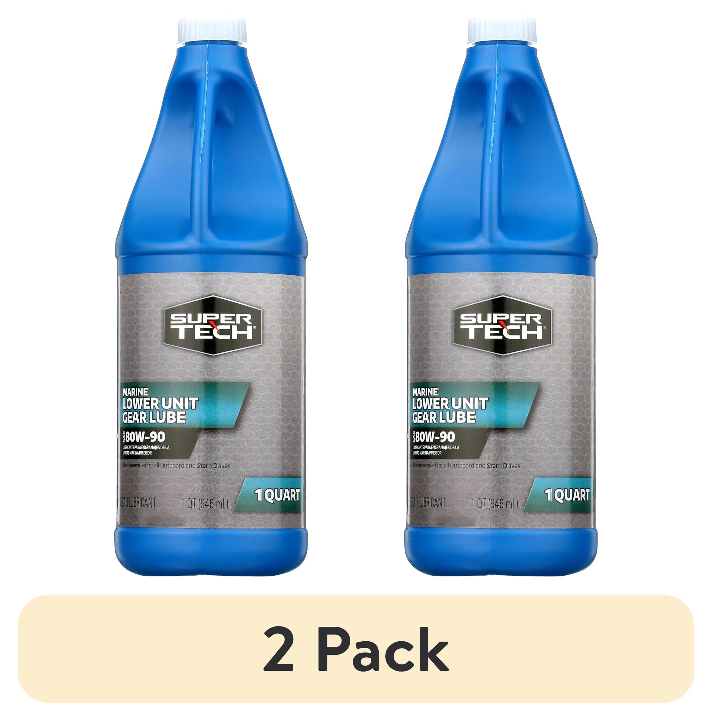 (2 pack) Super S Super Tech 80W-90 Marine Gear Lubricant Bottle, 1 ...