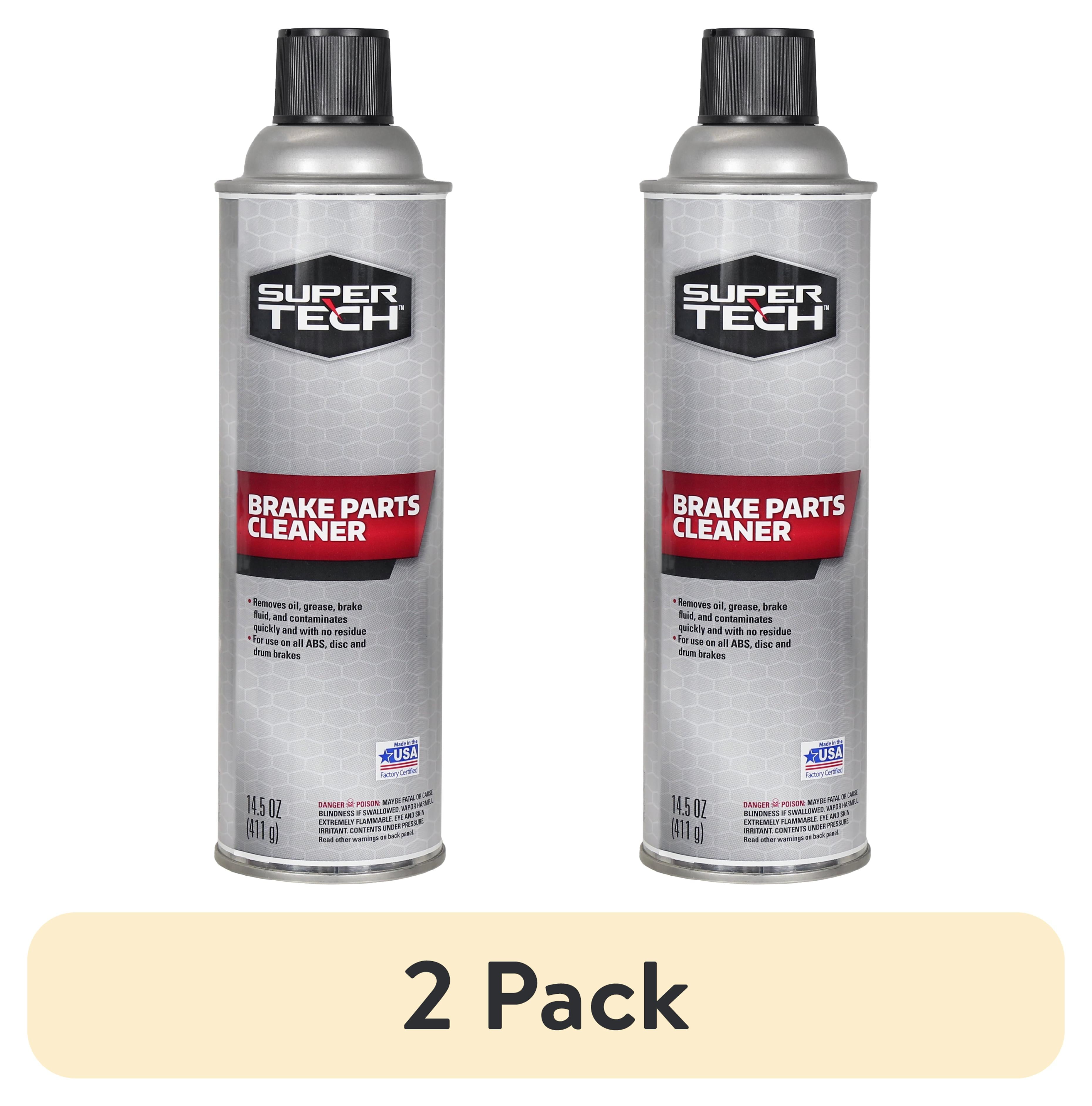 (2 pack) Super Tech Brake Parts Cleaner, 14.5 oz - Walmart.com