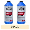 (2 pack) Super Tech Dot 4 Motor Vehicle Brake Fluid, 32 fl oz - Walmart.com