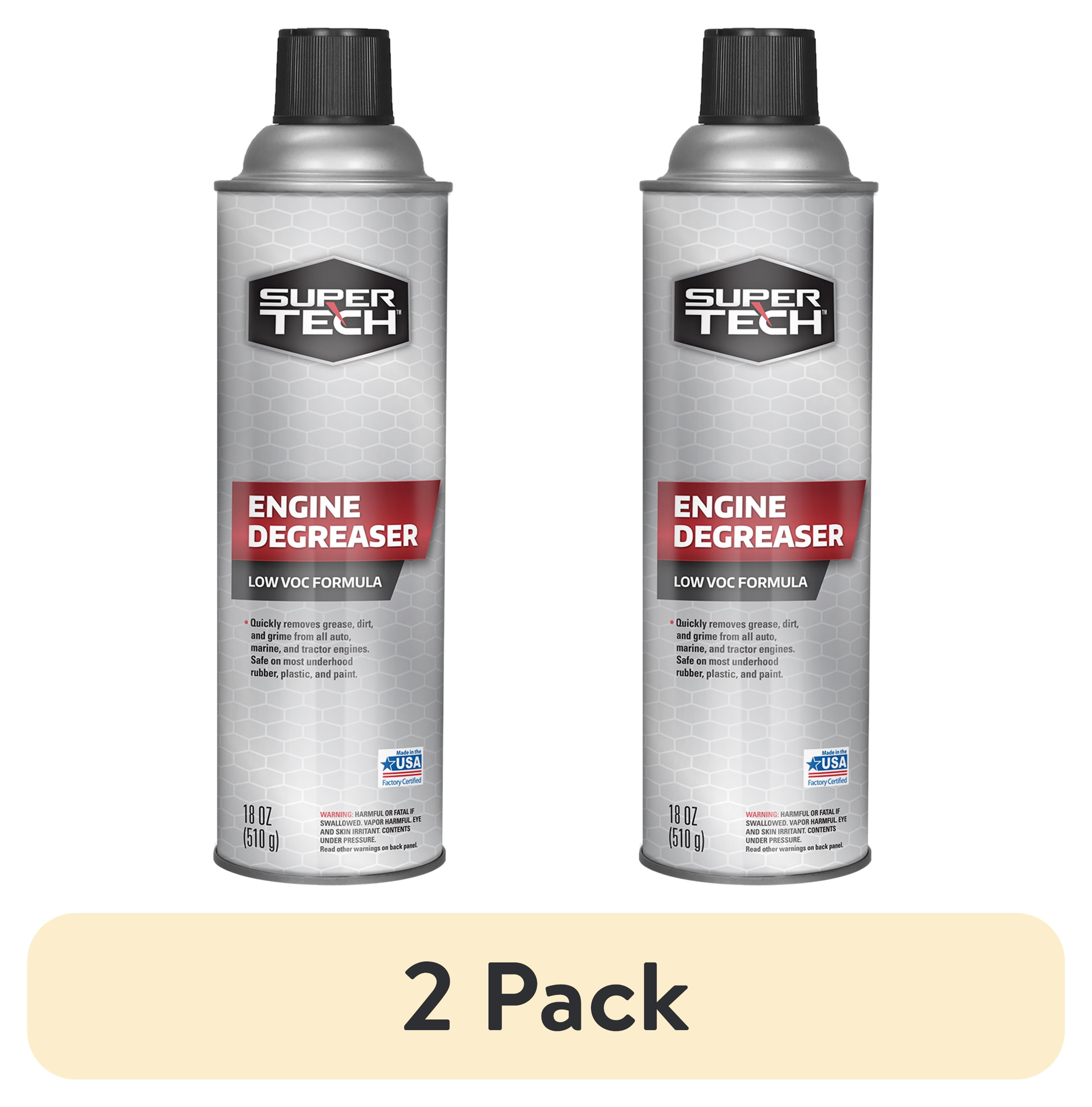 (2 pack) Super Tech Low VOC Formula Engine Degreaser, 18 oz - Walmart.com