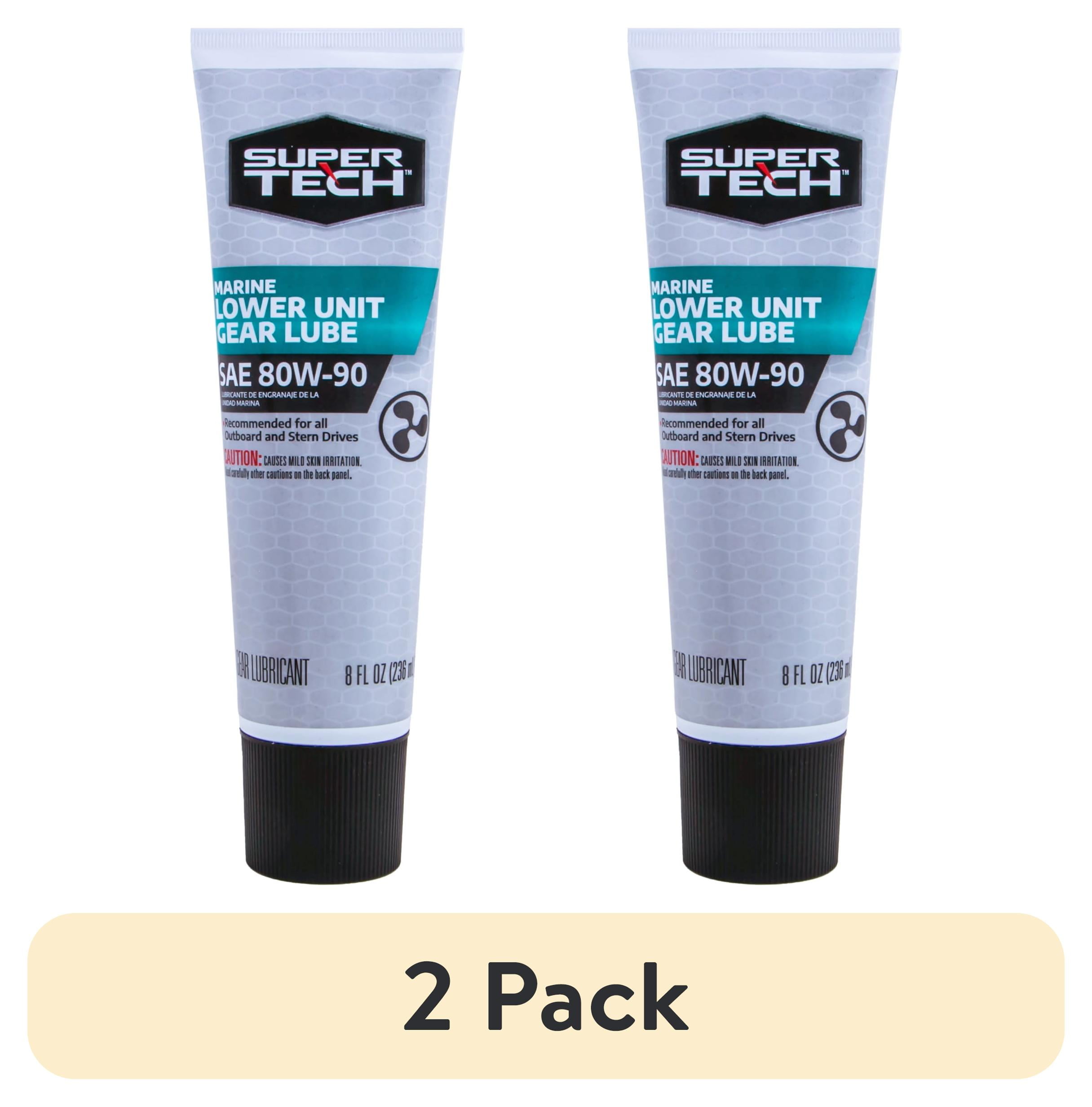Super Tech Marine Gear Lube 80W-90, 8 oz Tube, Anti-Wear Corrosion ...