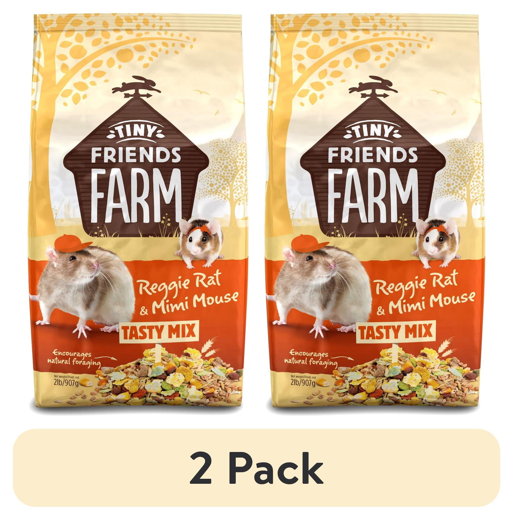 (2 pack) Supreme Pet Foods Limited SU21170 Tiny Friends Farm Reggie Rat ...