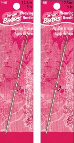 2-pack - Susan Bates Steel Weaving Needle, 5" - Walmart.com