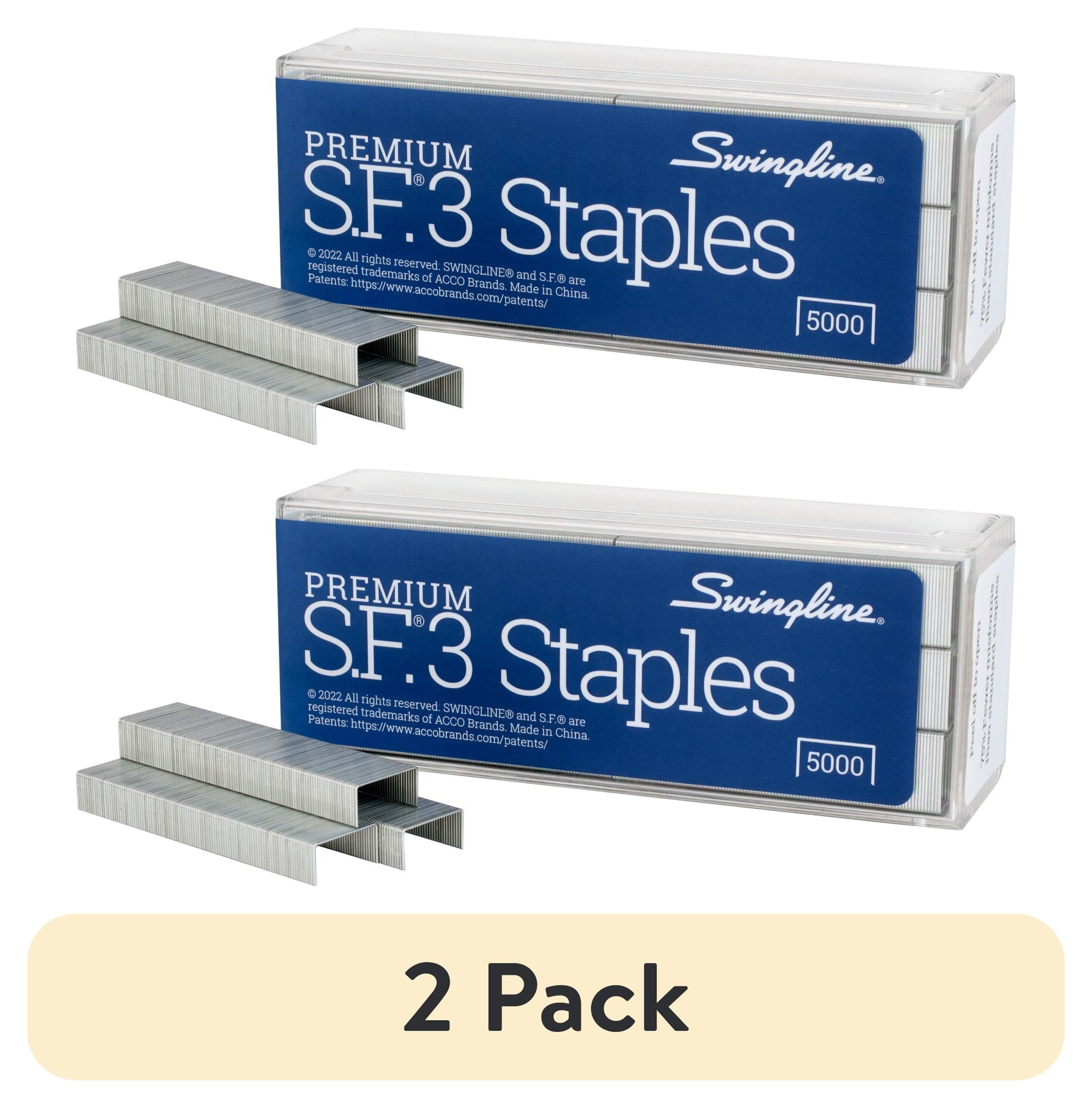 Premium Silver Staples Swingline Premium Staples 1/4" Full Strip ...