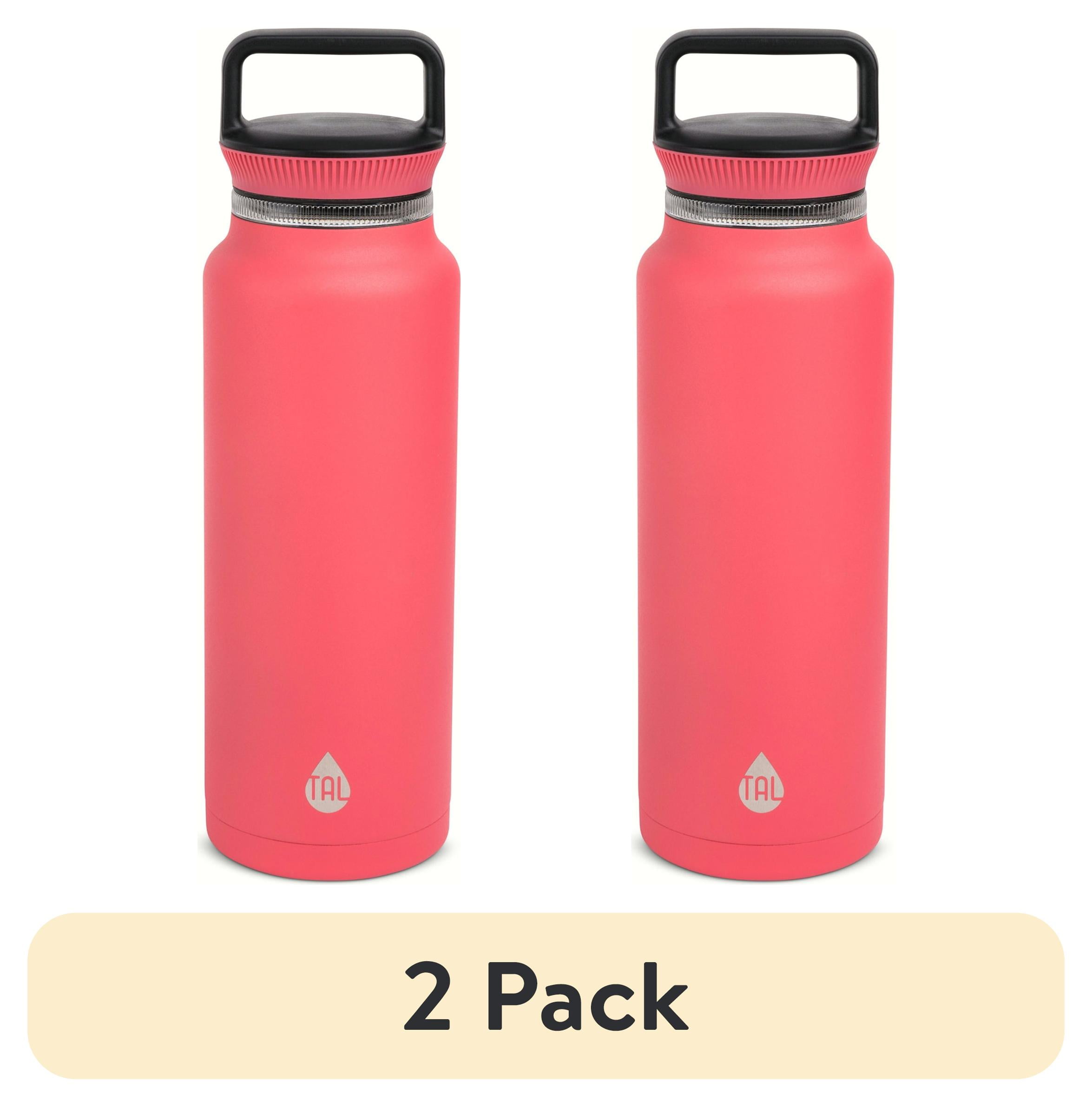 (2 pack) TAL Stainless Steel Everett Water Bottle 50 fl oz, Pink ...