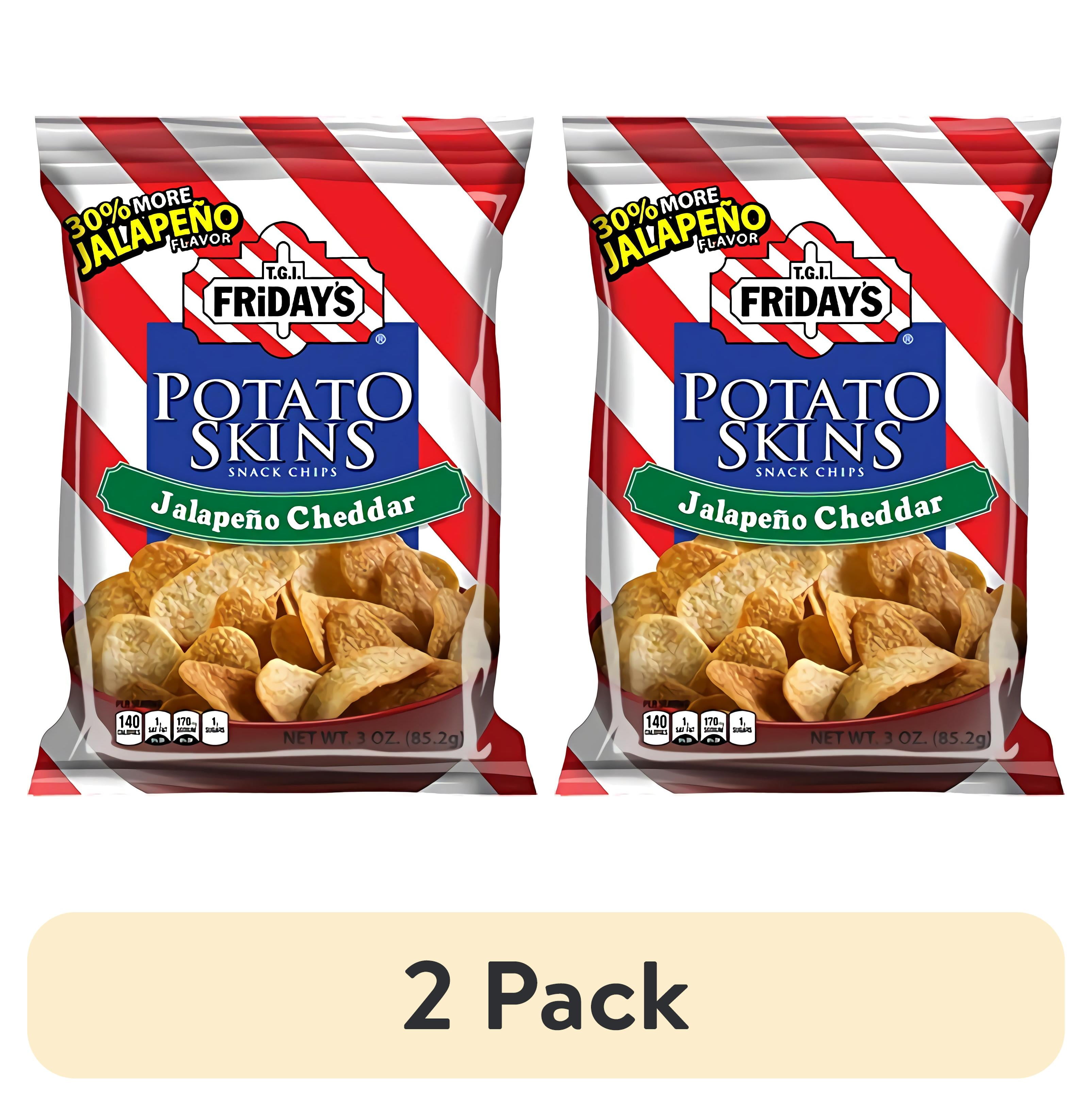 (2 pack) Tgi Friday, Potato Skins Jalapeno Cheddar, Count 6 3 oz ...