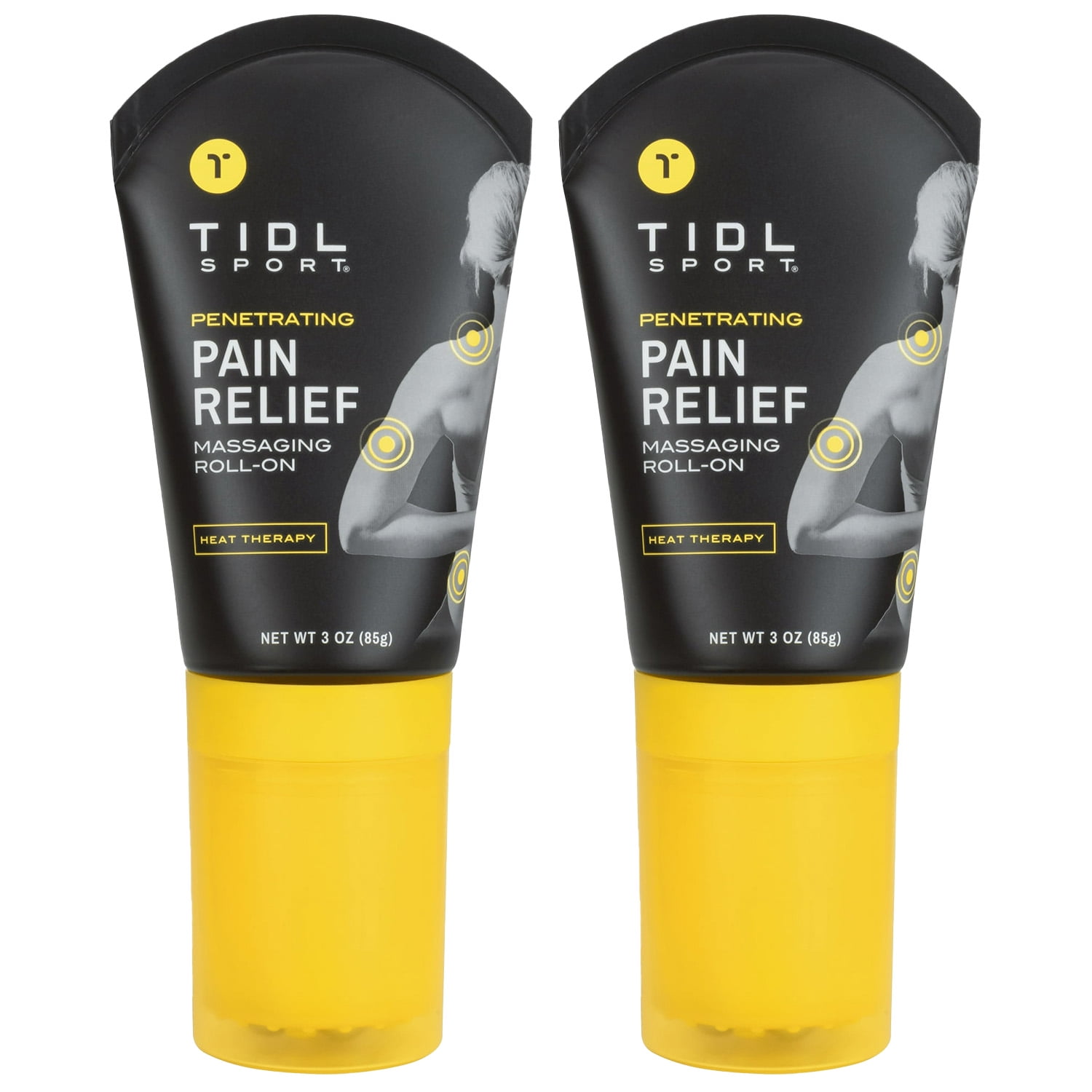 (2 pack) TIDL Heat Therapy Lidocaine Menthol Topical Pain Relief Gel ...