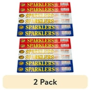 TNT Fireworks Gold Sparklers, Kids Pack of 240, Lasting 30-45 Seconds ...