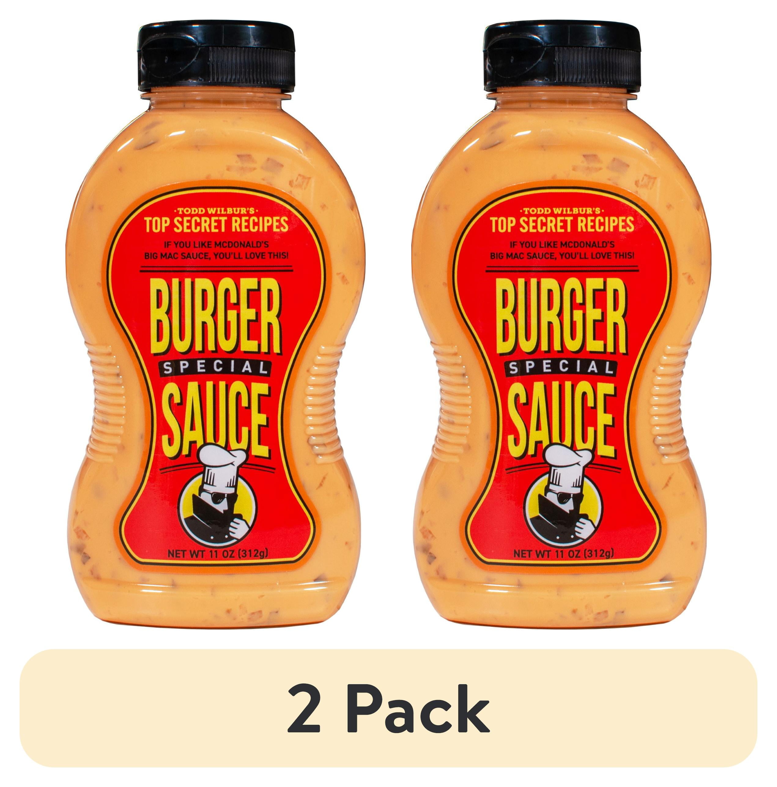 (2 pack) Top Secret Recipes Burger Special Sauce (like Big Mac Sauce ...