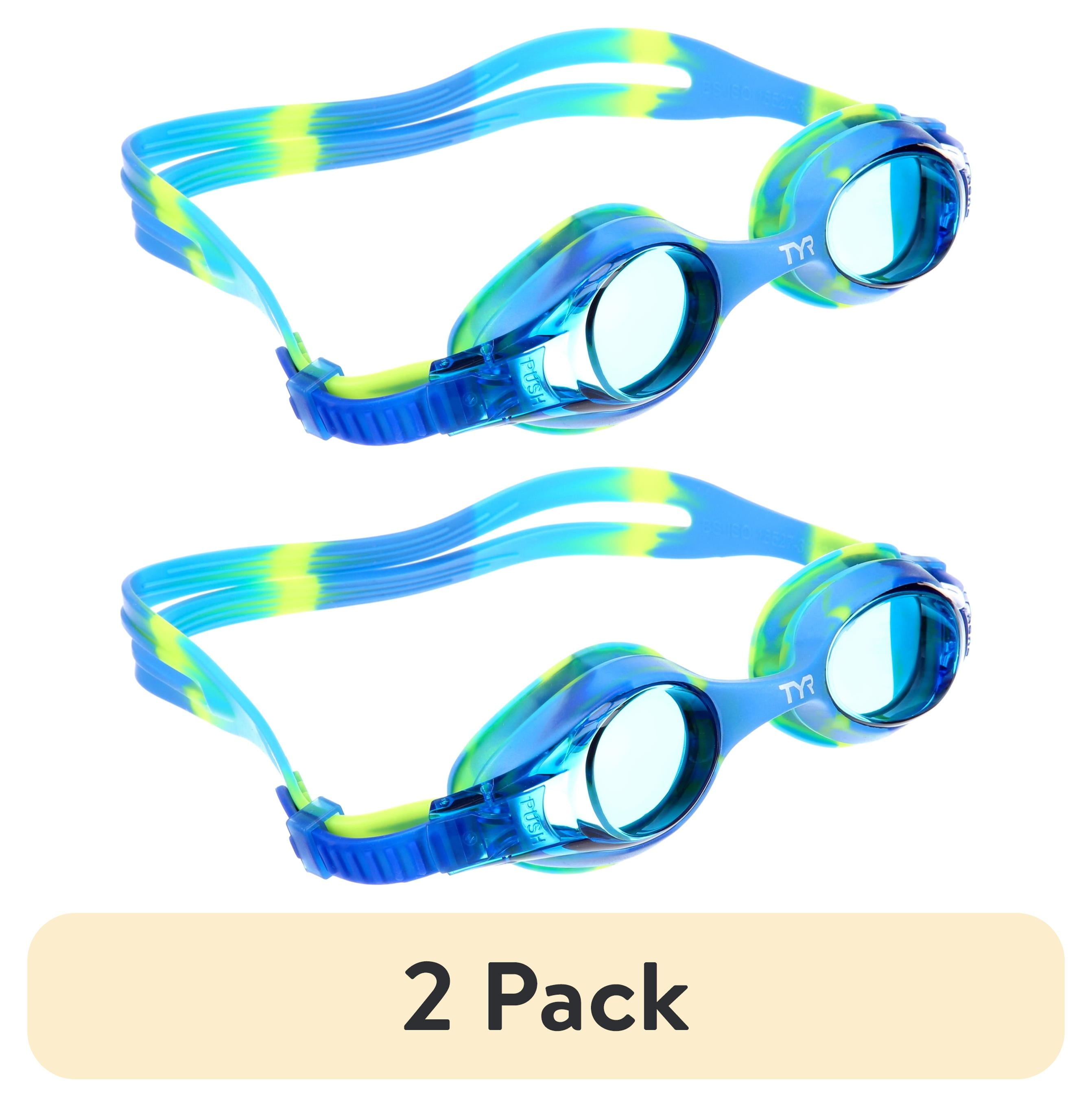 (2 pack) TYR Youth Fit Swimple Tie Dye Non-Mirrored Goggle - Walmart.com
