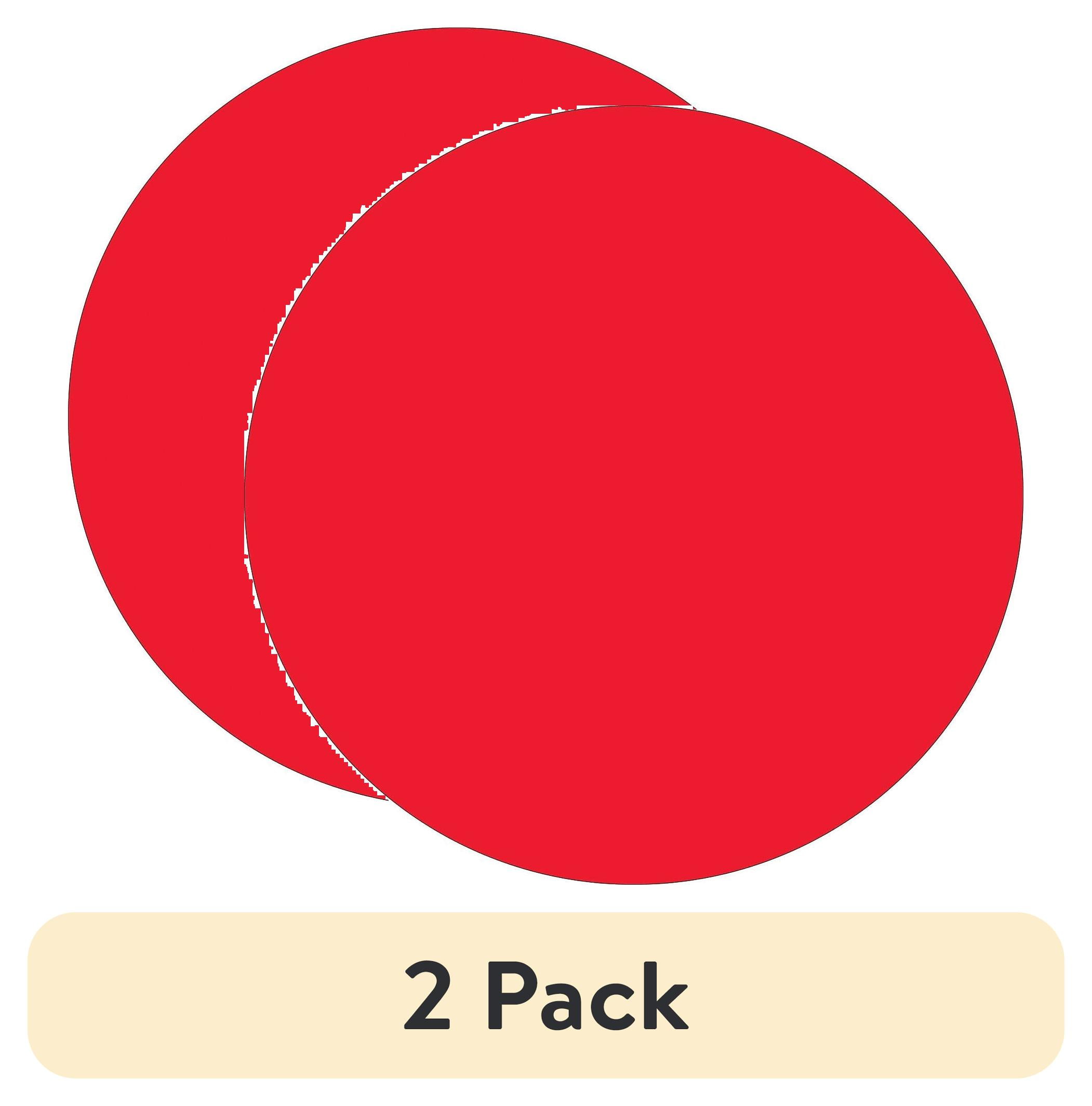 (2 pack) Tape Logic Inventory Circle Label,1/2",Red DL690G - Walmart.com