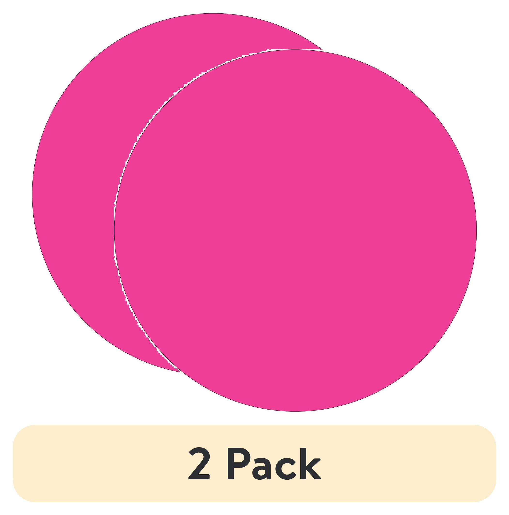 (2 pack) Tape Logic Inventory Circle Labels 3/4" Fluorescent Pink 500 ...