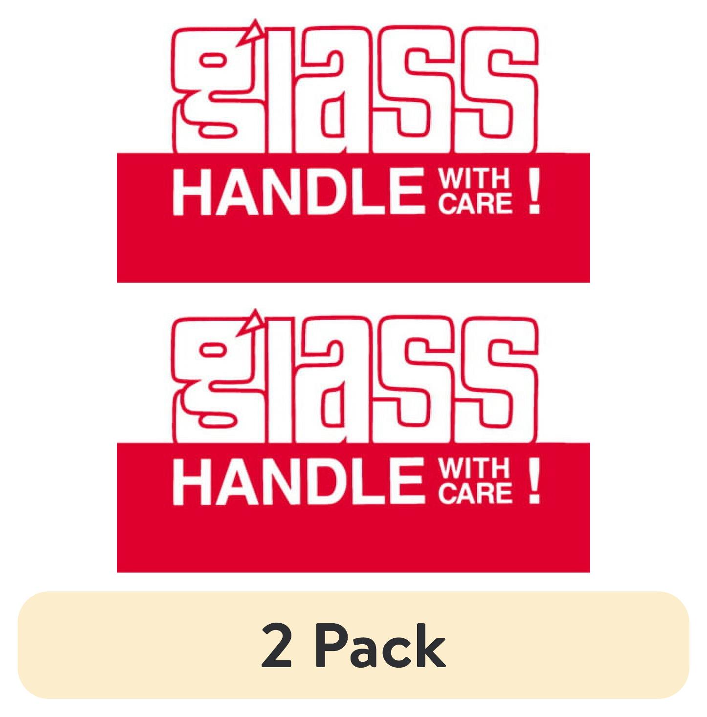 (2 pack) BOX Glass/Liquid Label - Walmart.com