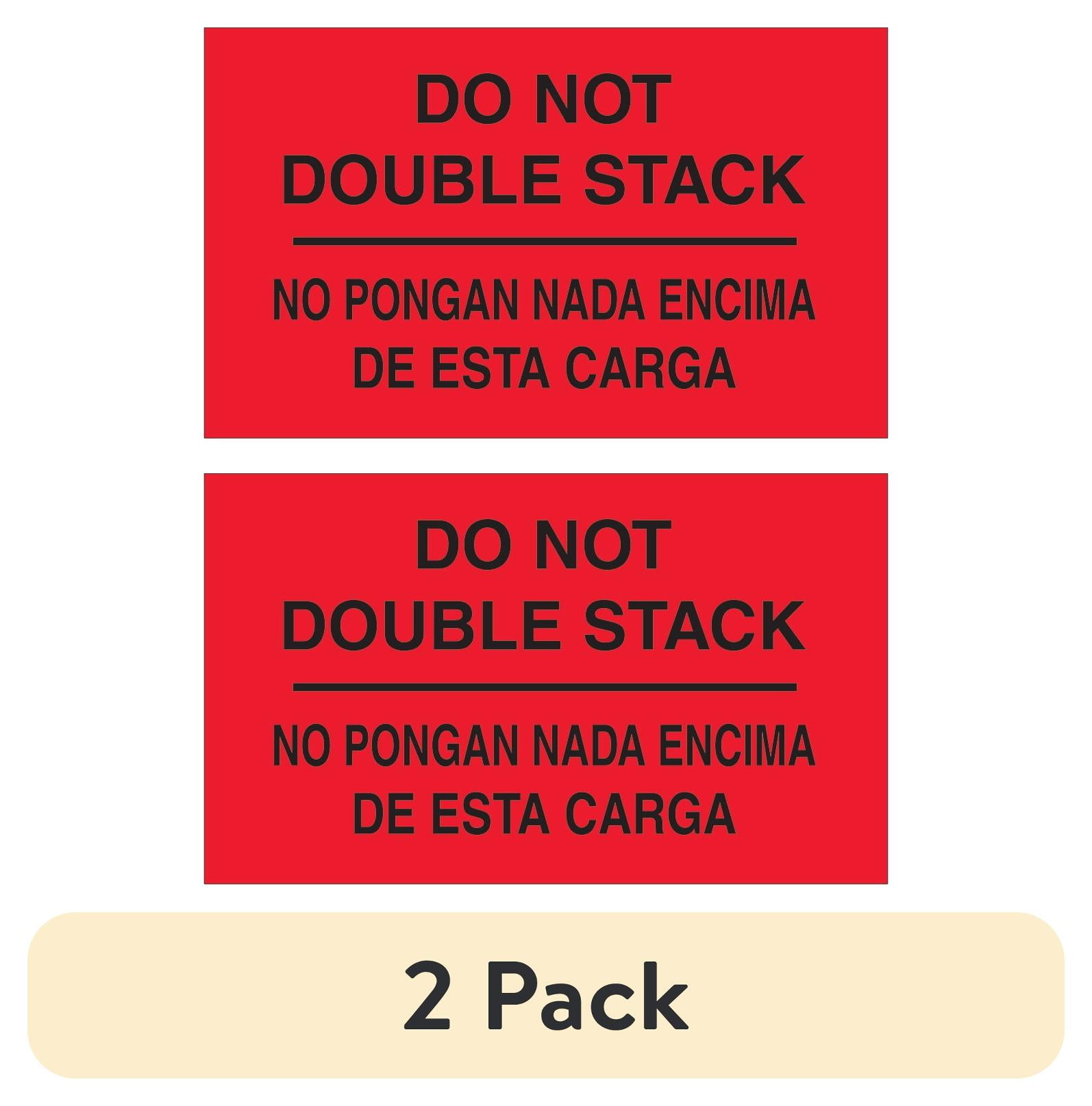 (2 pack) BOX Bilingual Special Handling Label - Walmart Business Supplies