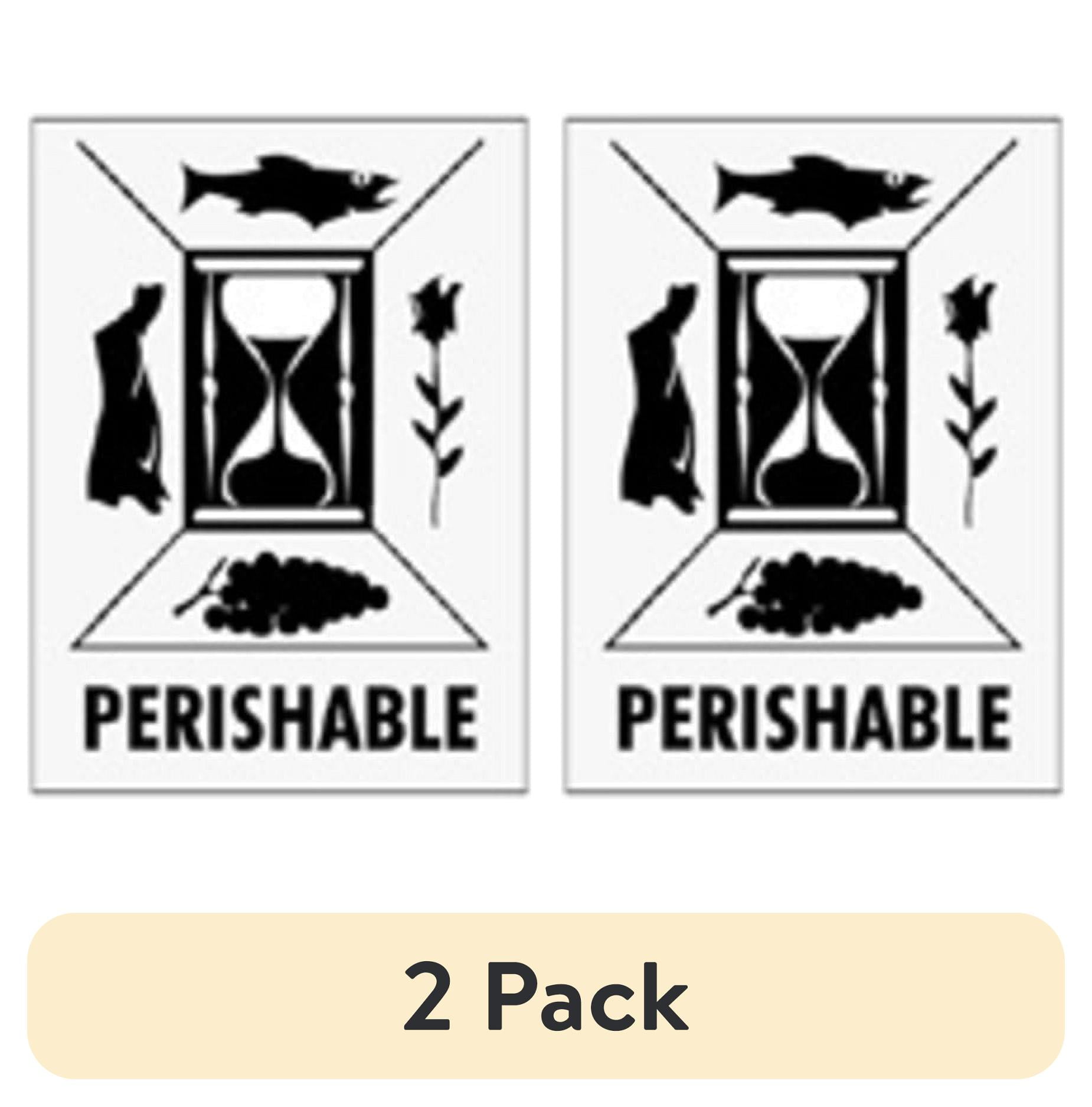 (2 pack) Tape Logic Label,Perishable,3x4" IPM313 - Walmart.com