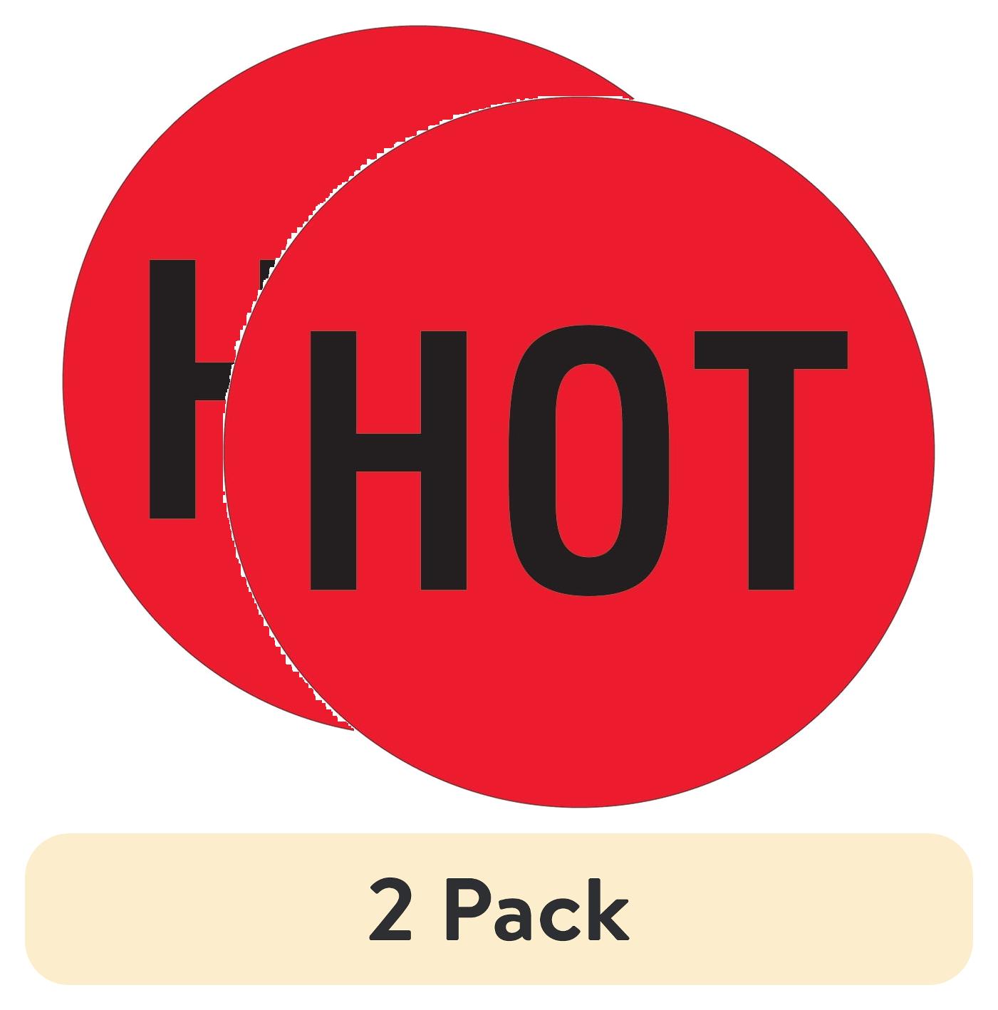 (2 pack) Tape Logic Label,Print,HOT,2x2" DL1730 - Walmart.com