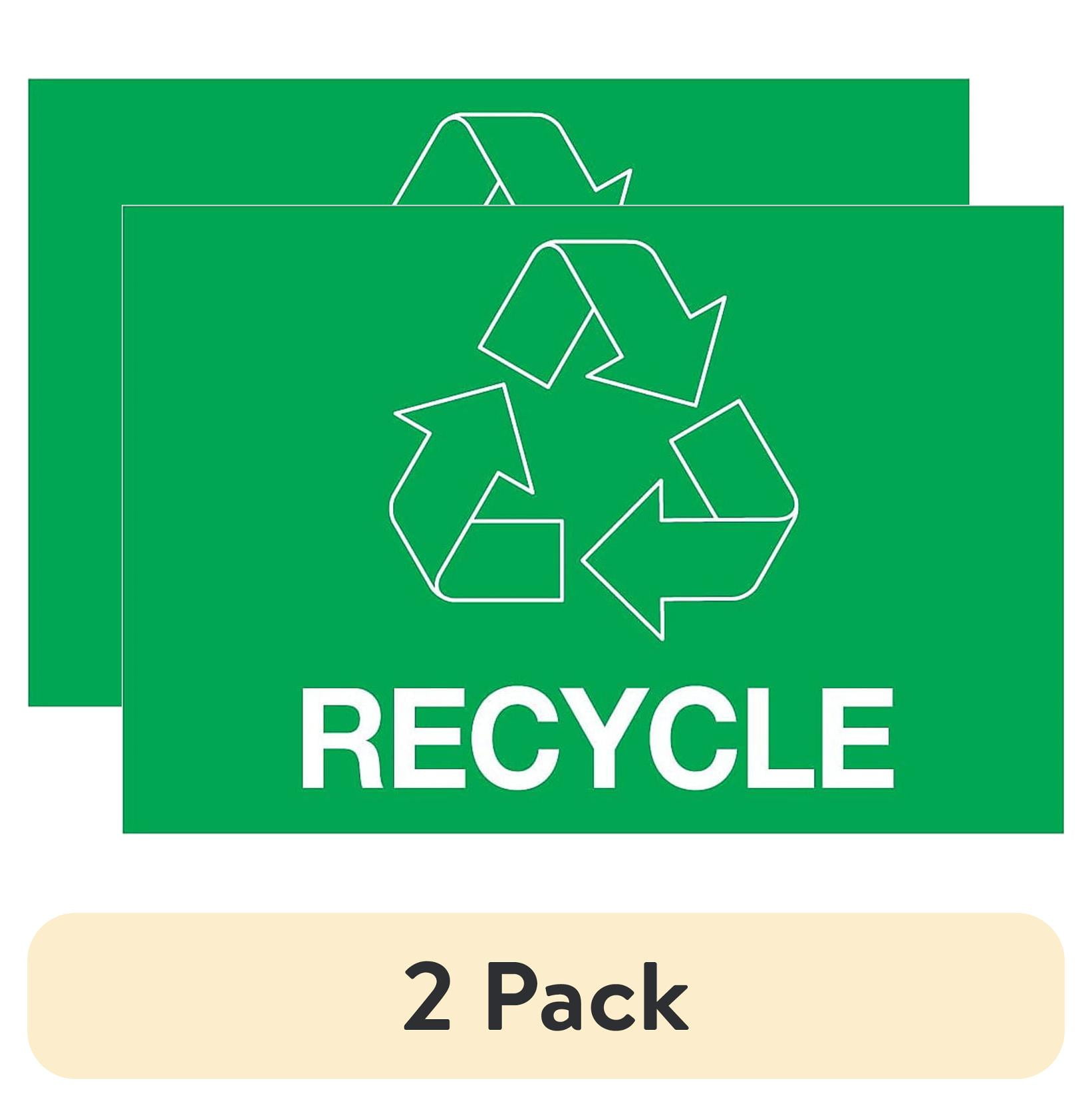 (2 pack) Tape Logic Rectangle Labels "Recycle" 2" x 3" Green 500/Roll ...