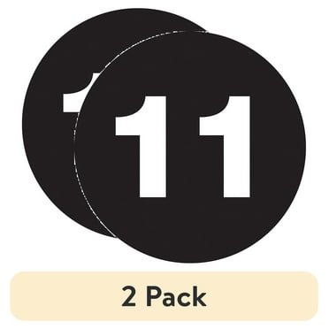 Tape Logic Labels,Number 11,3" Circle DL1352 - Walmart.com