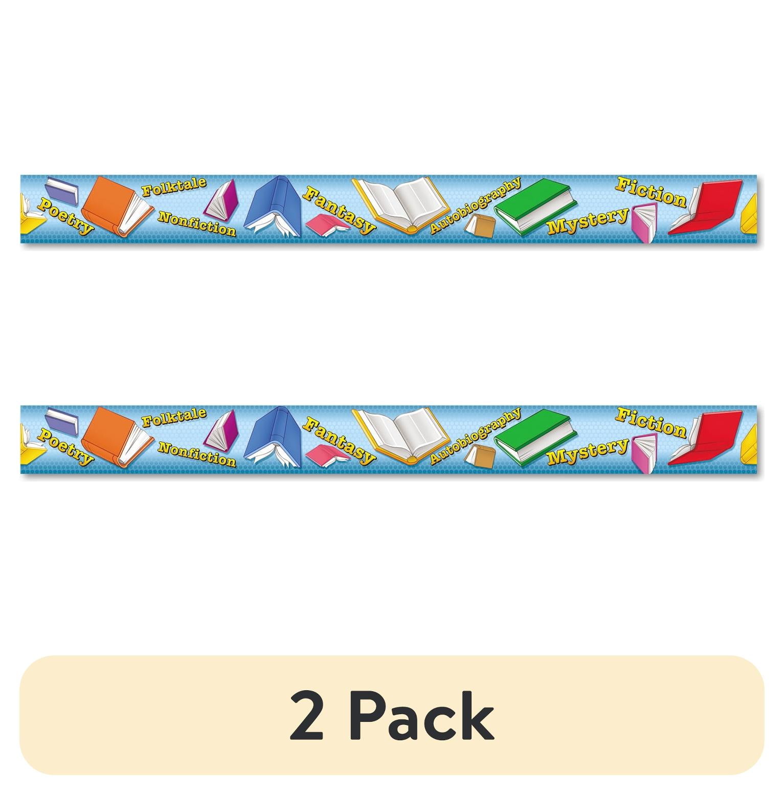 (2 pack) Teacher Created Resources Border Trim Variety Pack, 3 x 35 ...