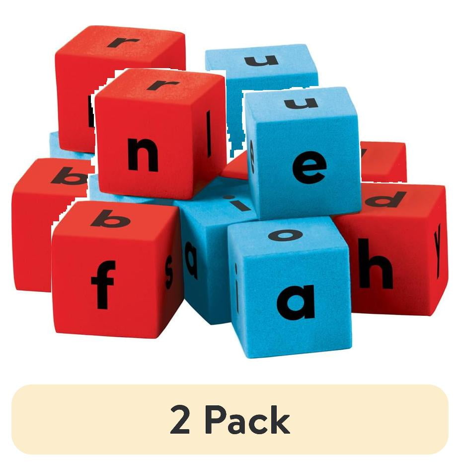 (2 pack) Teacher Created Resources Foam Alphabet Dice, 20 Per Pack, 3 ...
