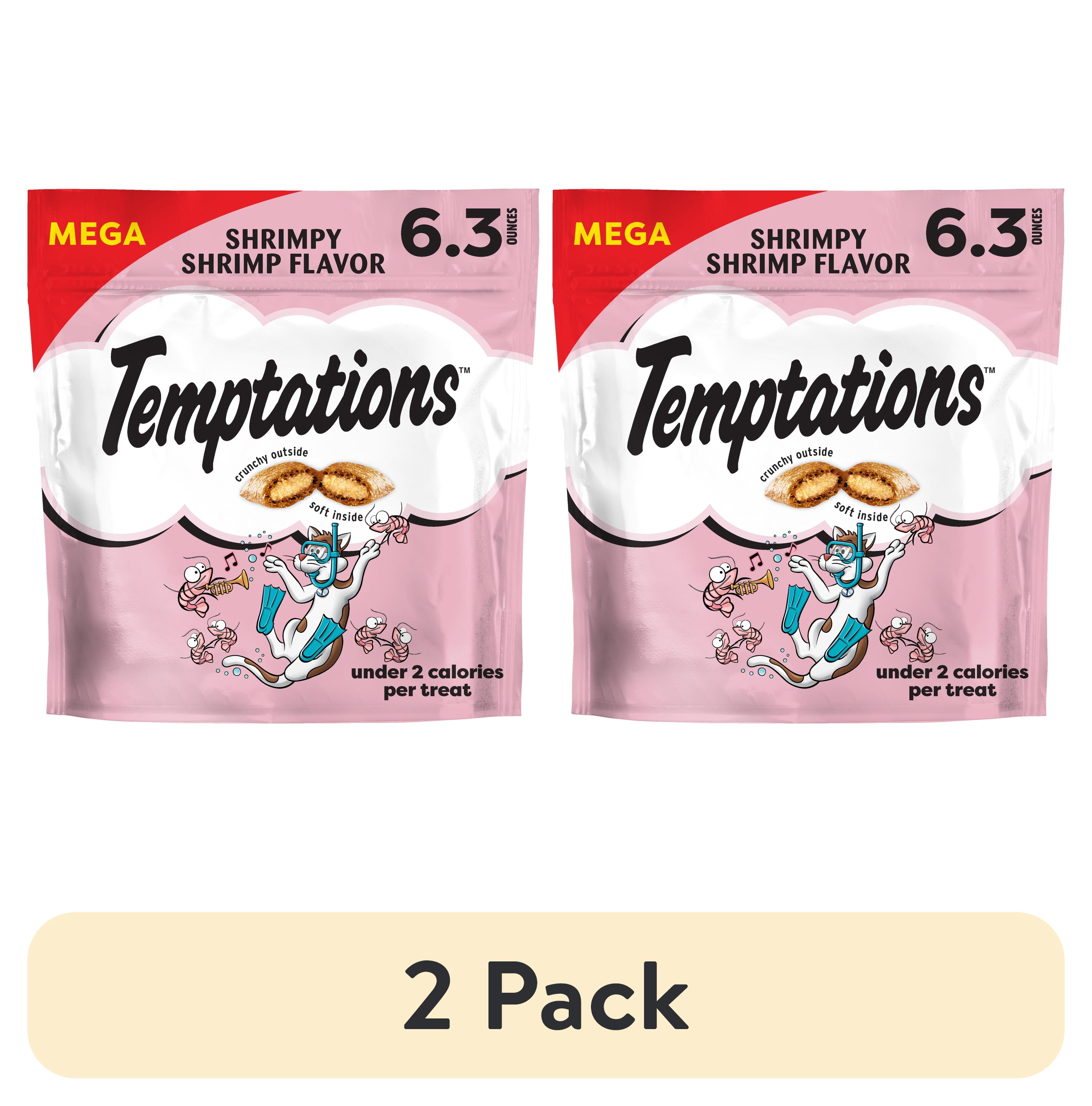 (2 pack) Temptations Classic Shrimpy Shrimp Flavor Crunchy And Soft ...