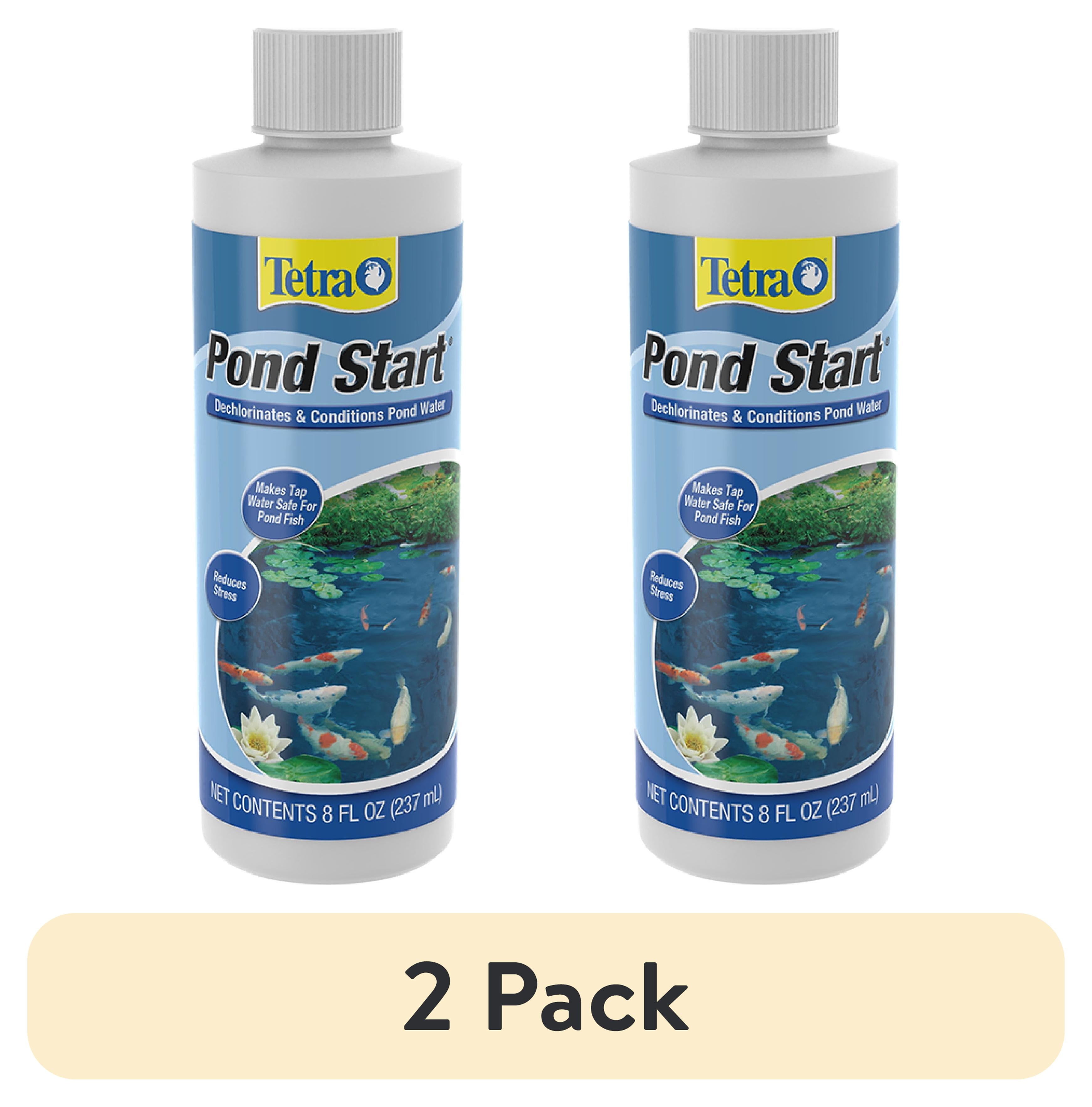 (2 pack) Tetra Pond Start Water Conditioner Safe for Ornamental Pond ...