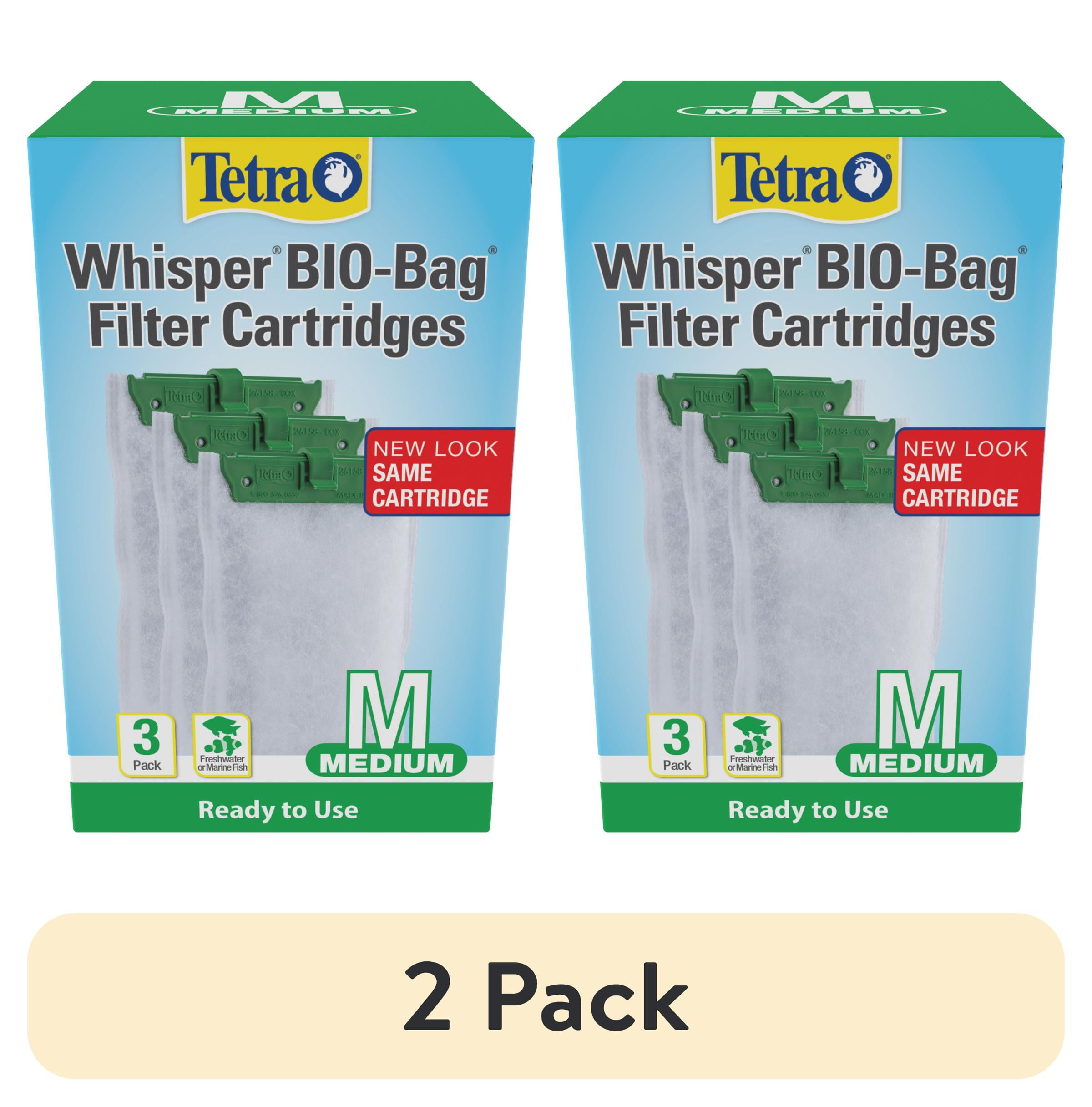 (2 pack) Tetra Whisper Bio-Bag Disposable Filter Cartridges for ...