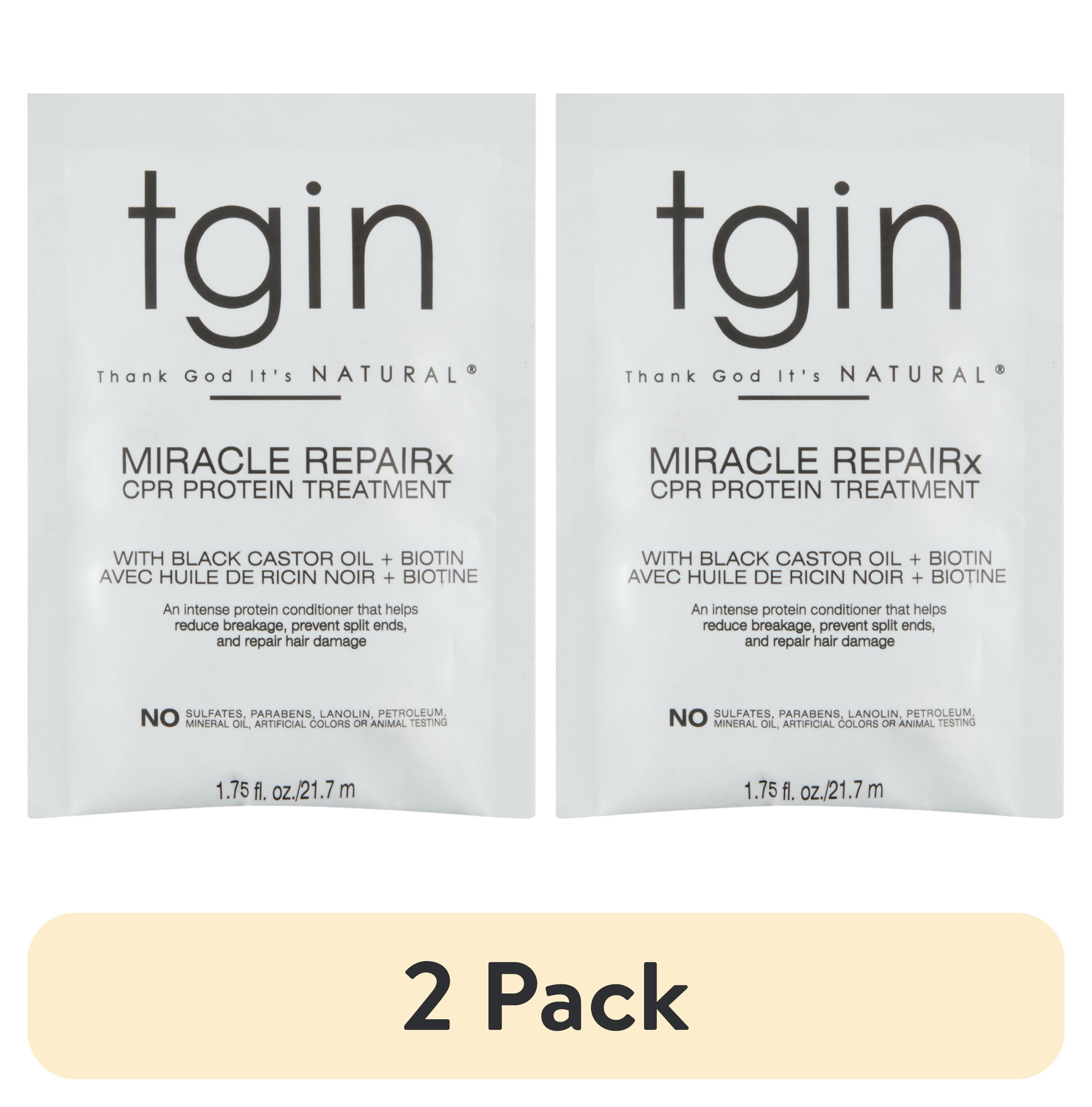 (2 pack) Thank God It's Natural (tgin) Miracle RepaiRx CPR Protein ...
