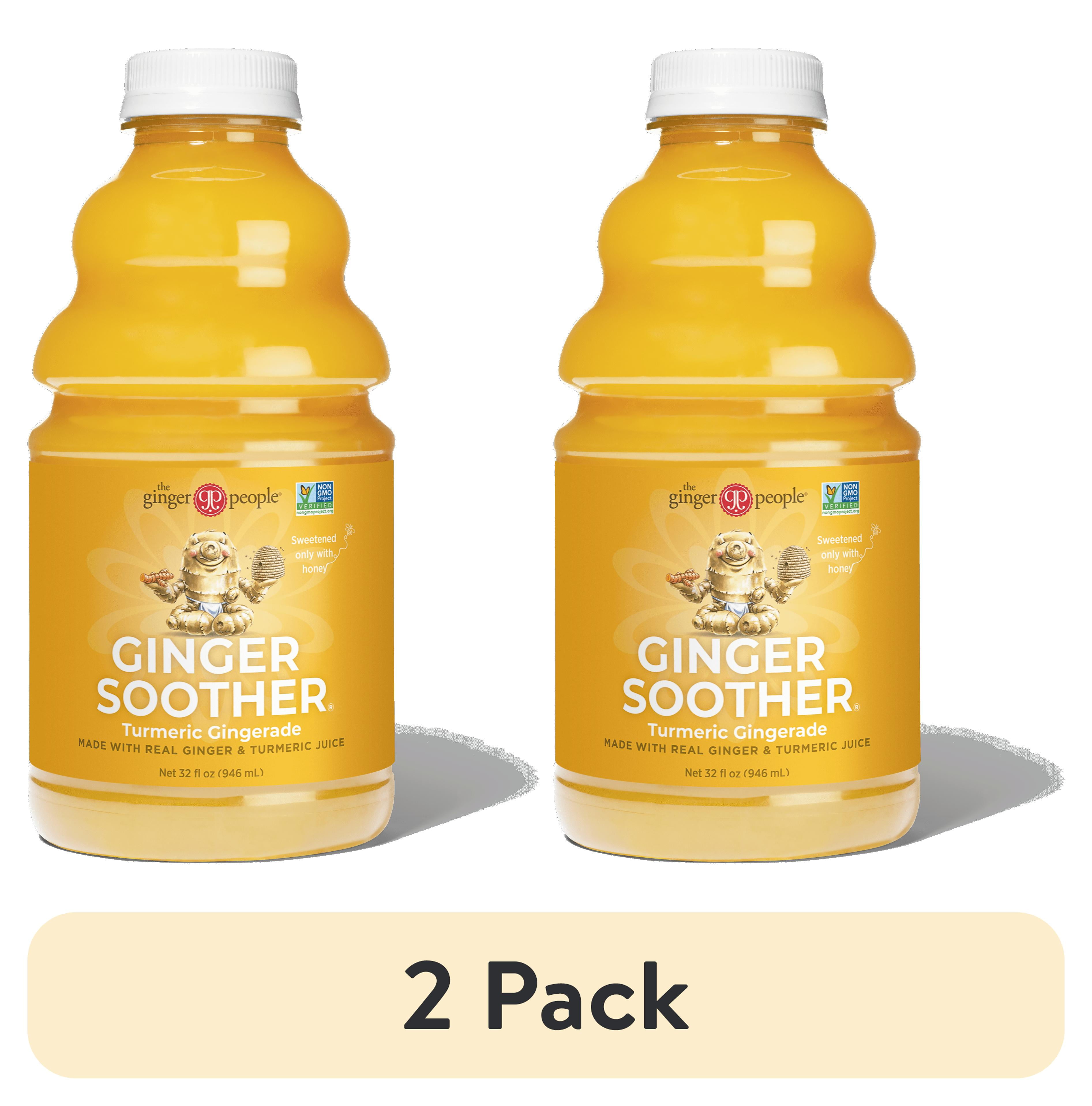 (2 pack) The Ginger People - Ginger Soother Juice Drink with Turmeric ...