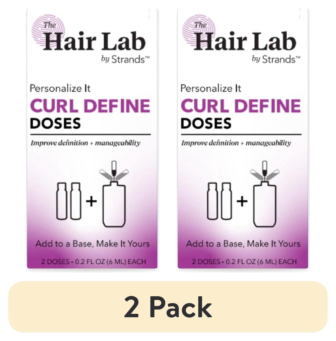 (2 pack) The Hair Lab Curl Define Dose Set with Chia and Flax Seed ...