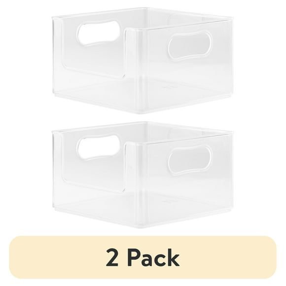 Open Plastic Storage Bins