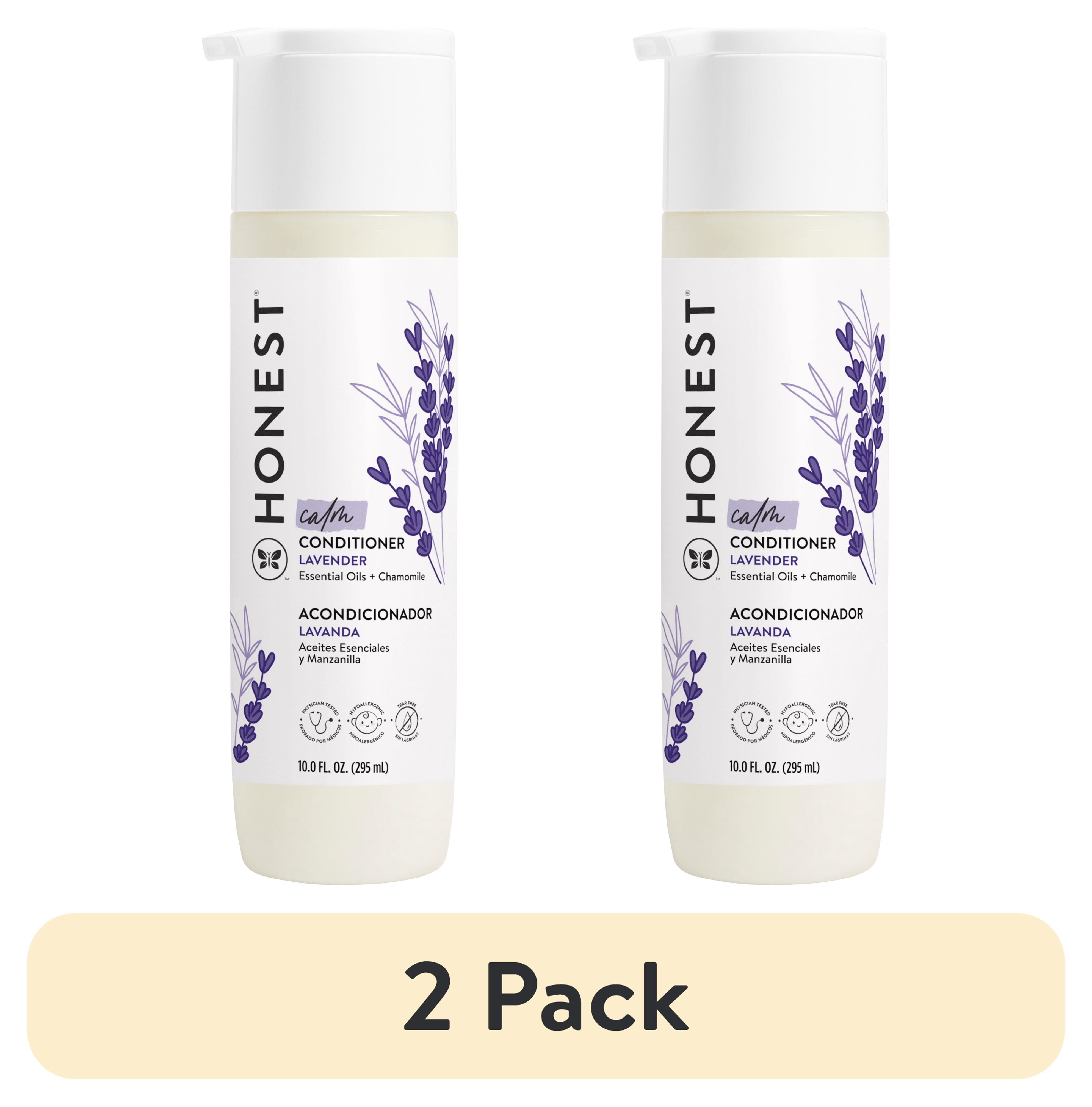 (2 pack) The Honest Company Baby Conditioner Calm Lavender 10 fl oz ...