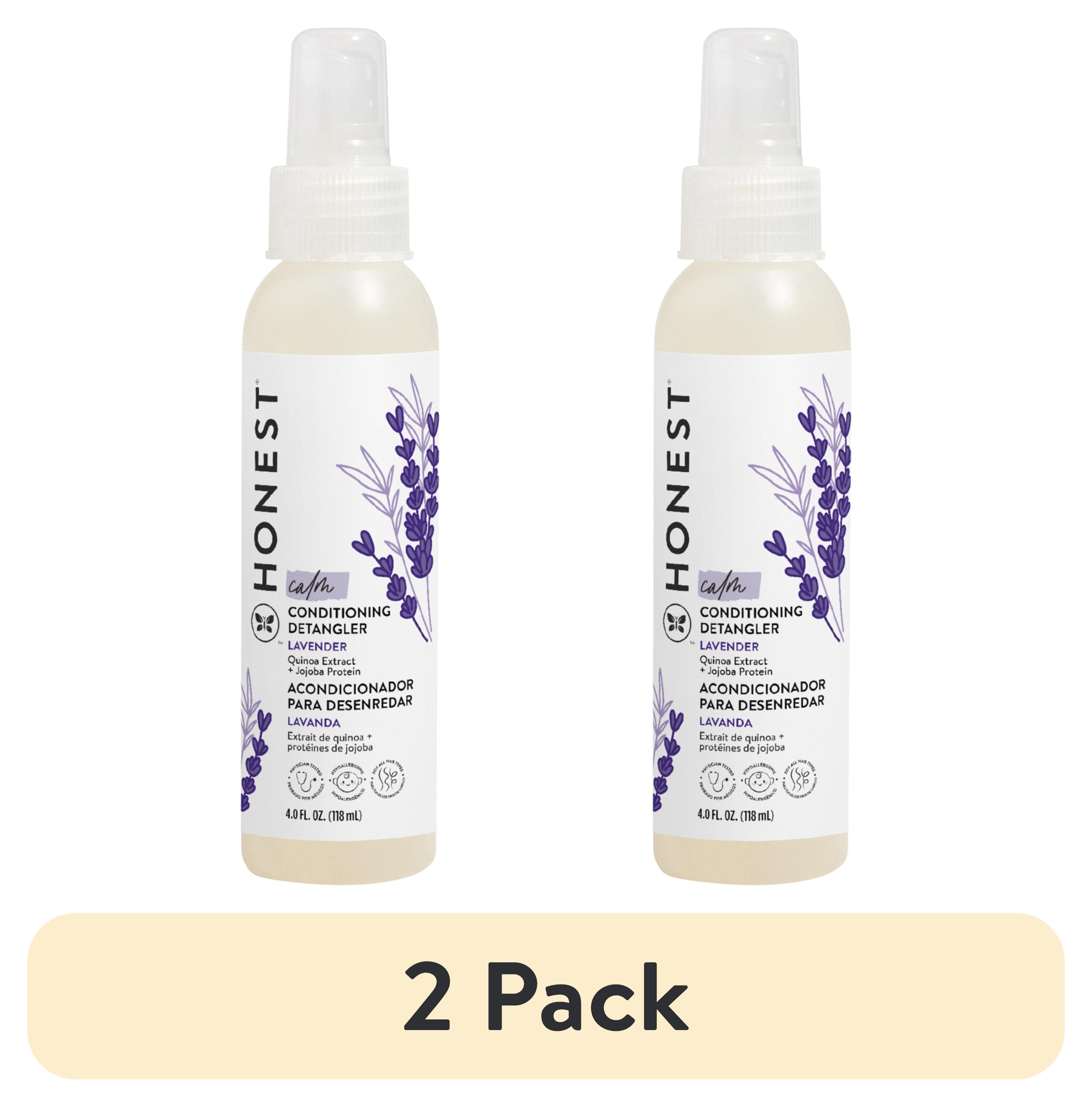(2 pack) The Honest Company Baby Conditioning Detangler Calm Lavender 4 ...
