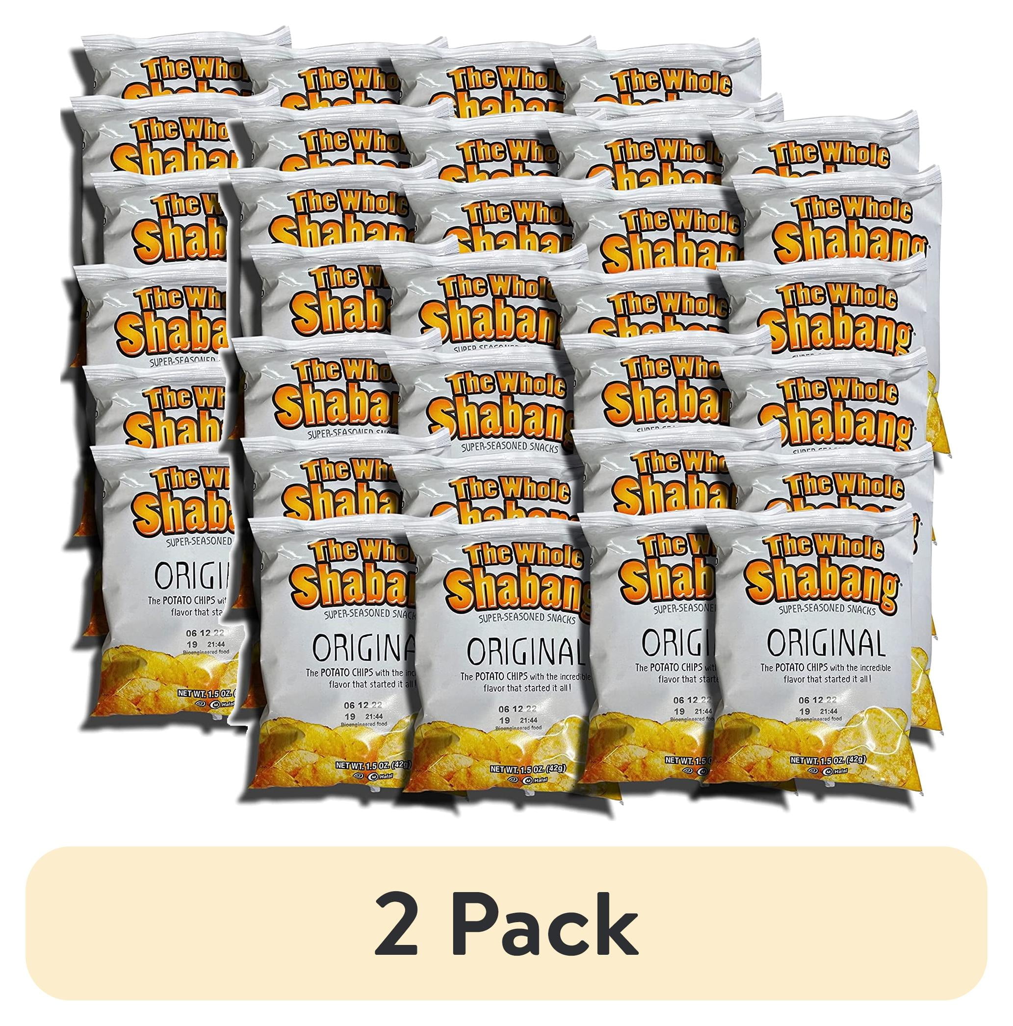 (2 pack) The Whole Shabang Potato Chips by Moon Lodge | 1.5 Oz | 24 Bag ...