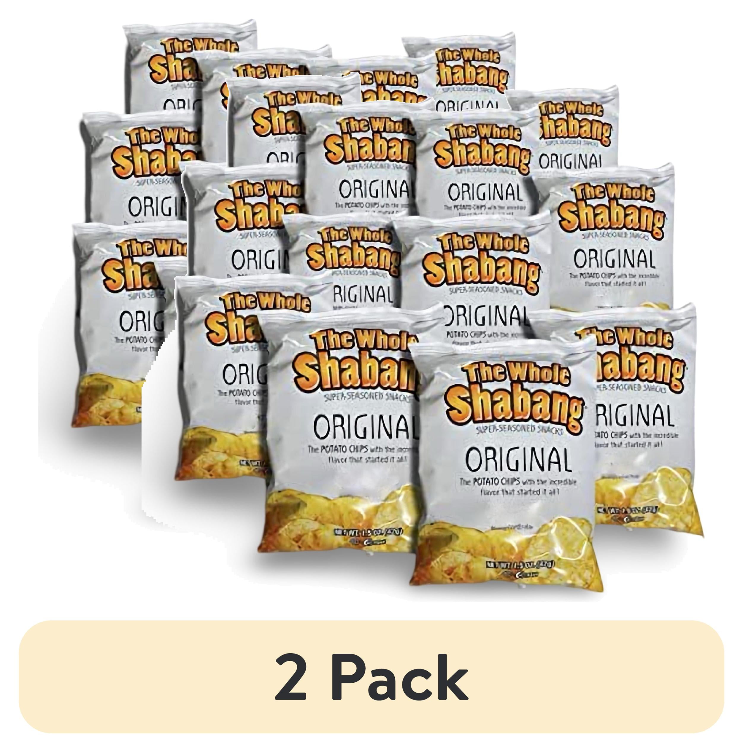 (2 pack) The Whole Shabang Potato Chips by Moon Lodge 1.5 Oz | Original ...