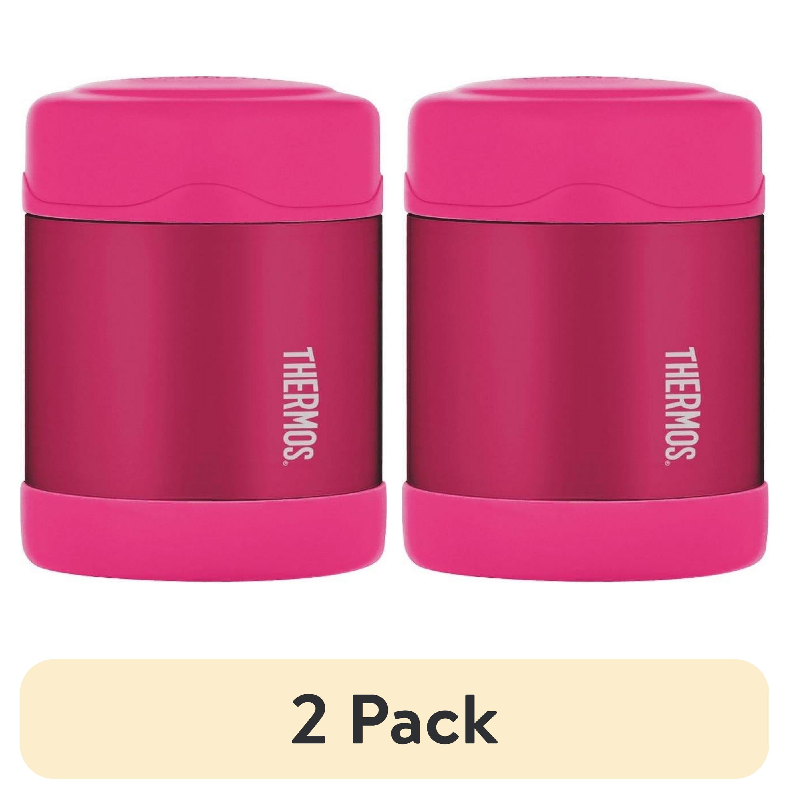 (2 pack) Thermos FUNtainer™ Stainless Steel, Vacuum Insulated Food Jar ...