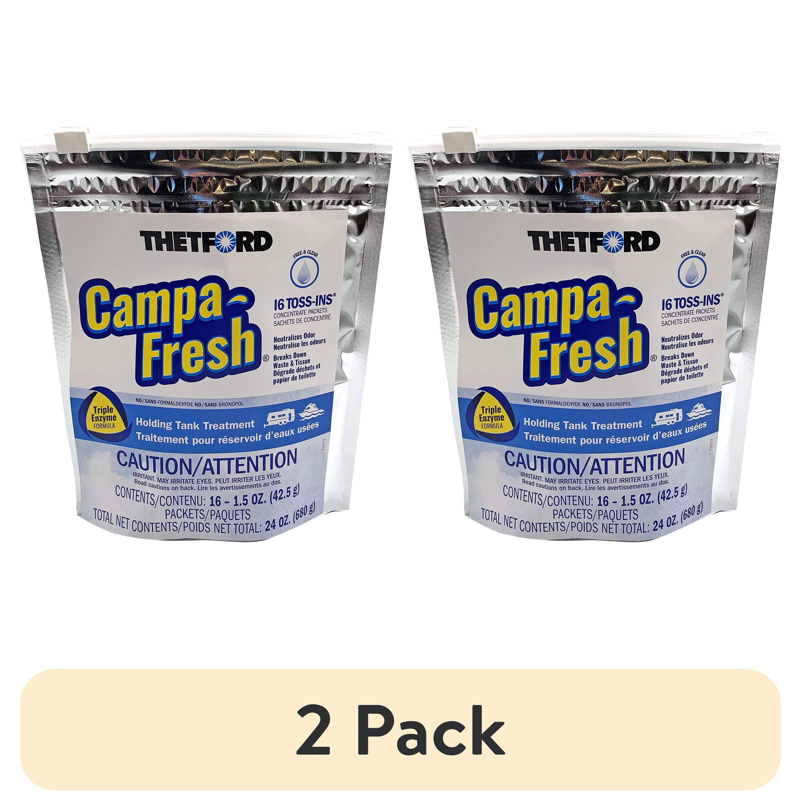 Thetford Campa-Fresh Toss-Ins - 16 Holding Tank Treatment - Walmart.com
