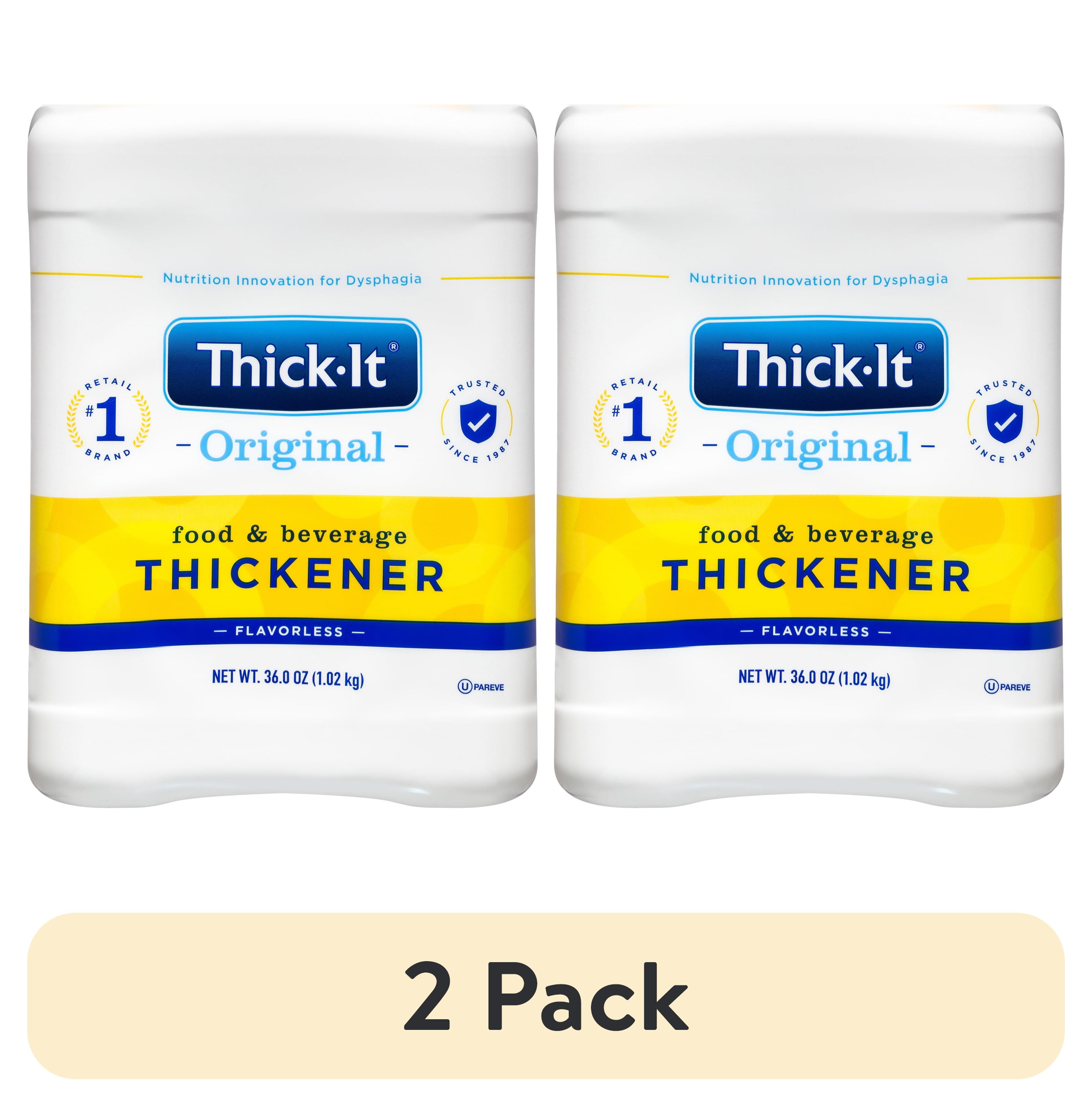 (2 pack) Thick-It Original Food & Beverage Thickener, Flavorless Powder ...