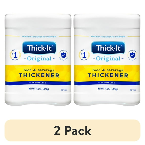 (2 pack) Thick-It Original Food & Beverage Thickener, Flavorless Powder ...
